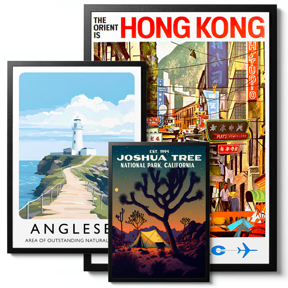 Travel Posters Vintage Wall Art Prints Animato