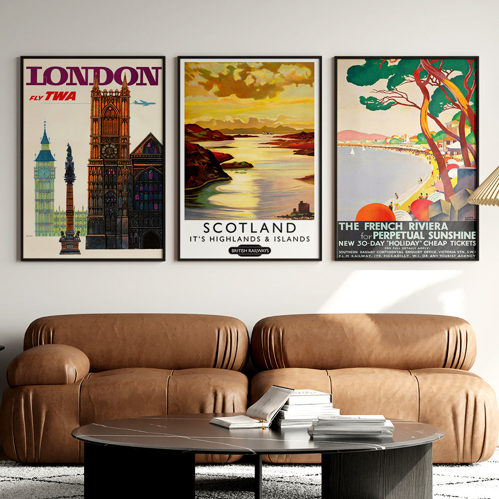 Vintage Travel Posters & Prints – Animato