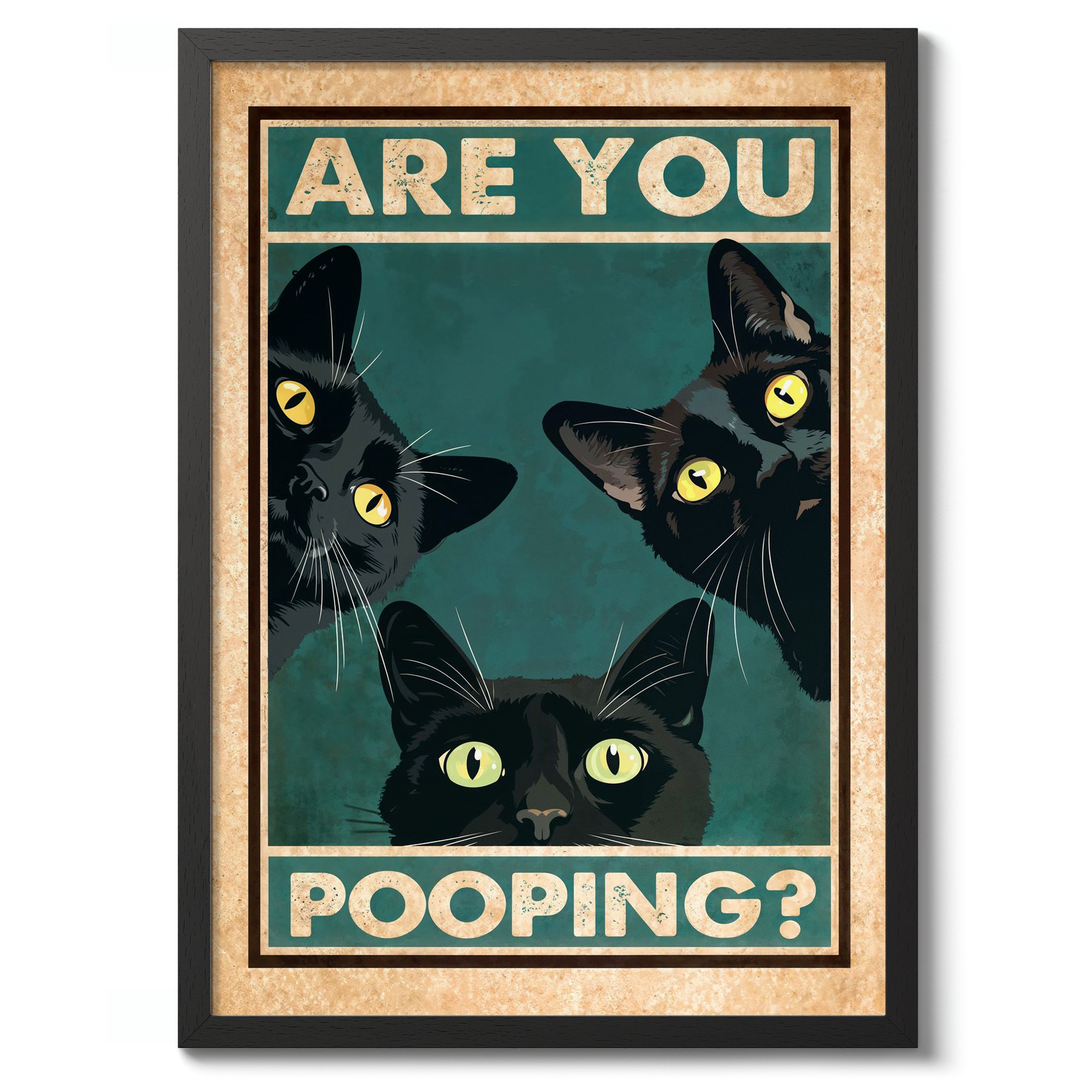 Are You Pooping? | Typography | Framed Prints & Posters – Animato