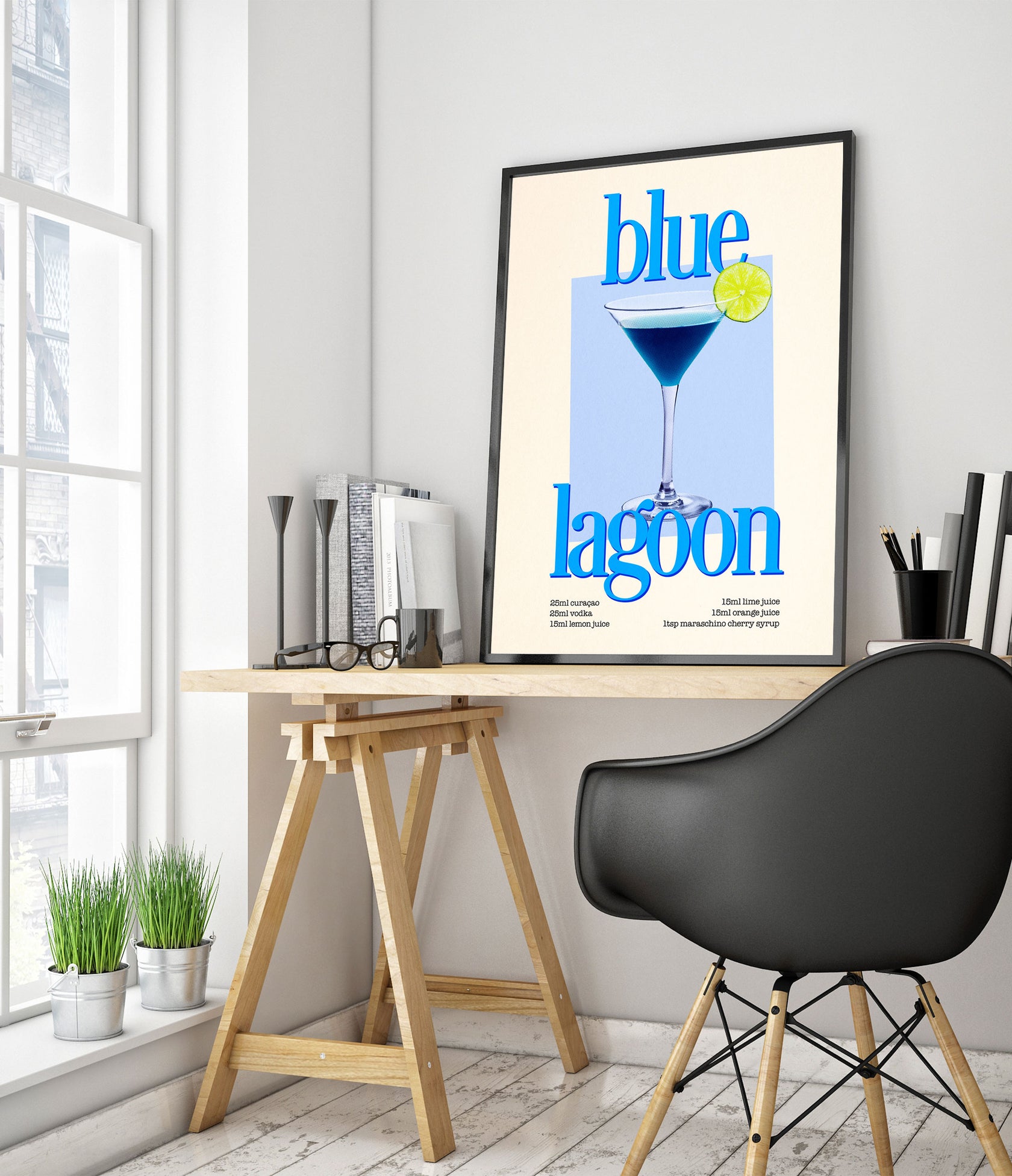 Blue Lagoon | Food & Drink | Framed Prints & Posters – Animato