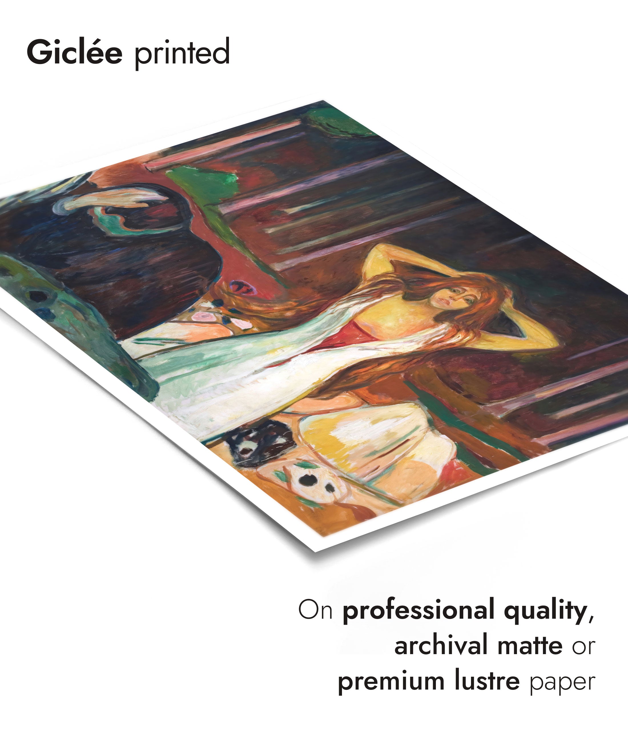 Ashes - Edvard Munch | Art | Framed Prints & Posters – Animato