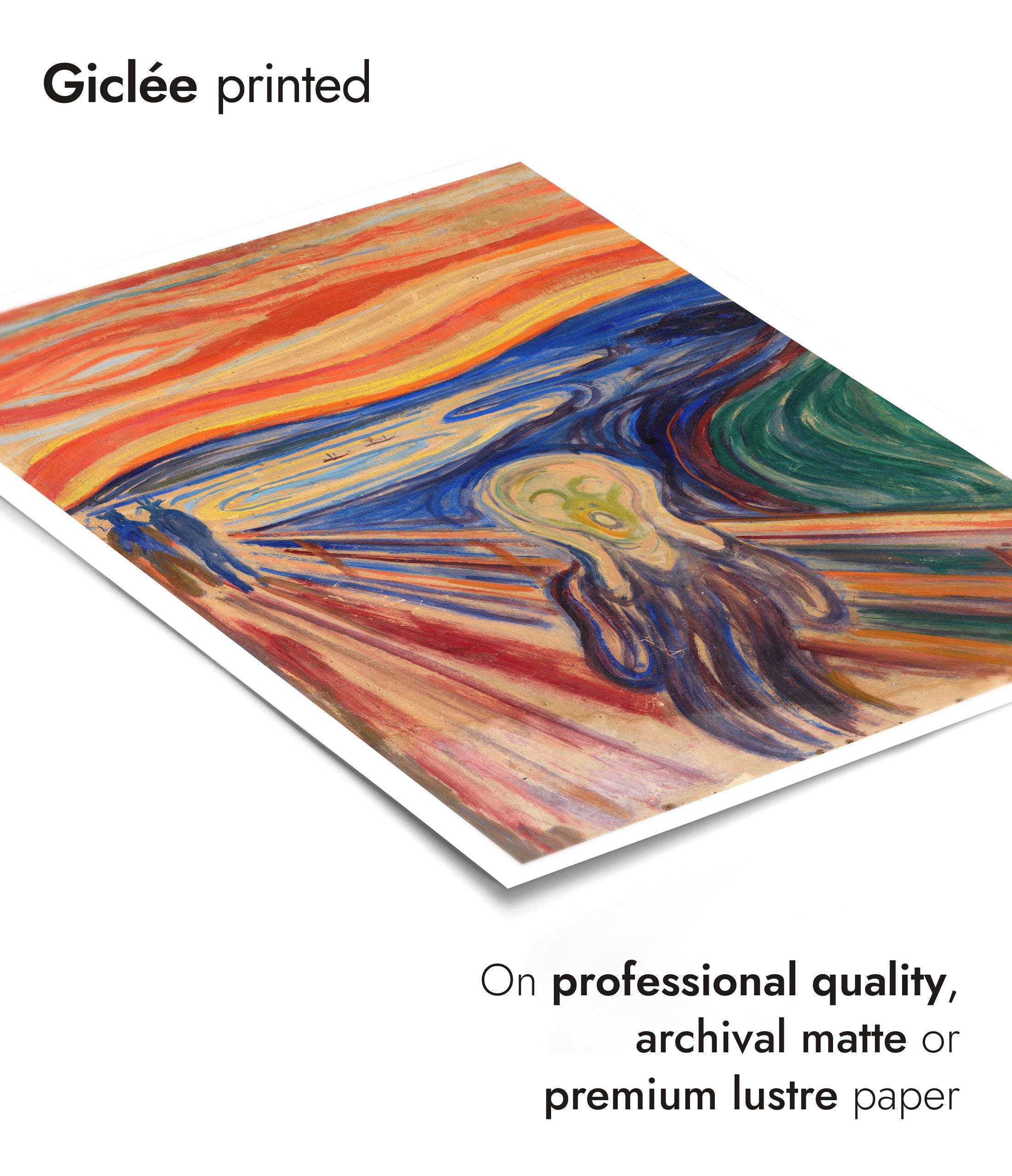 The Scream - Edvard Munch | Art | Framed Prints & Posters – Animato