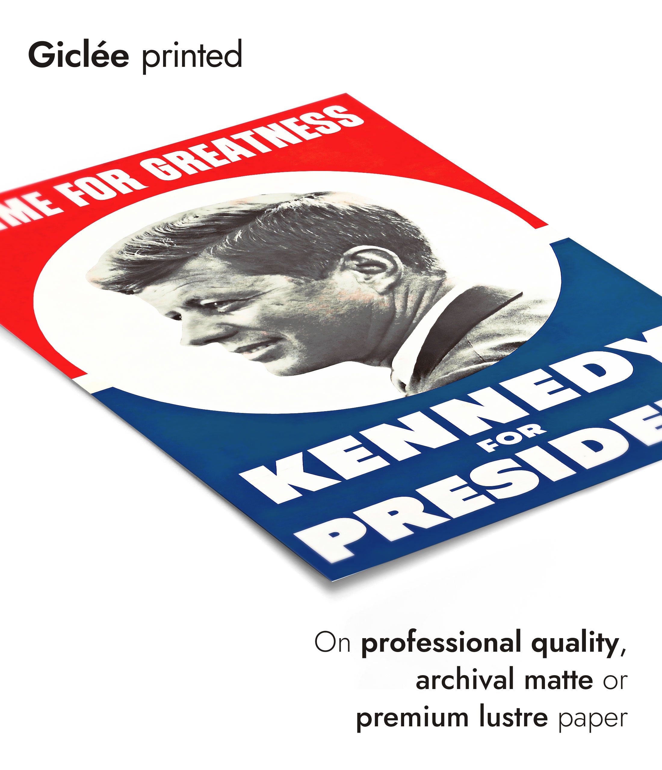 Kennedy for President - Propaganda | Vintage | Framed Prints & Posters ...