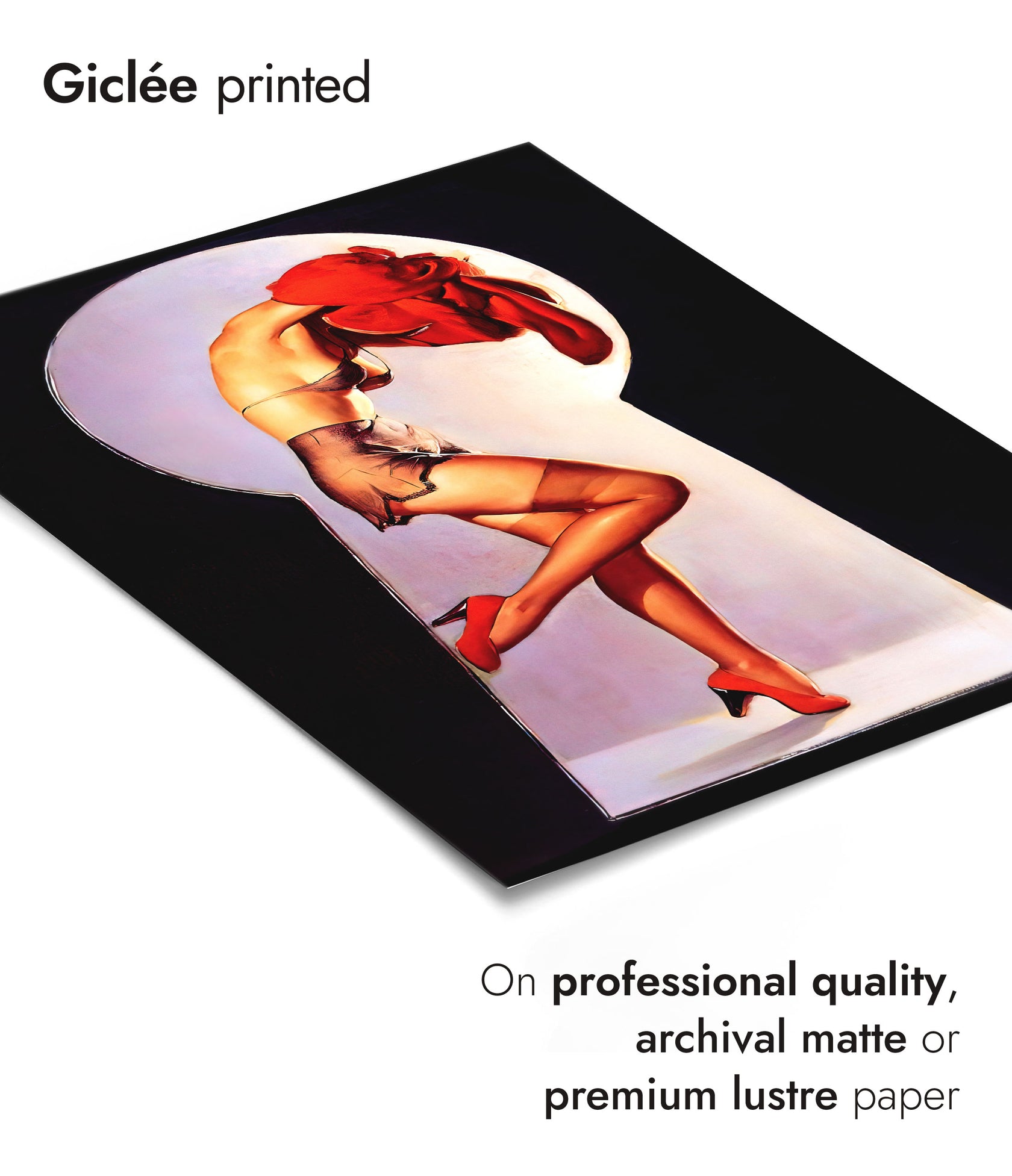 Peek a View - Pin-Ups | Vintage Ads | Framed Prints & Posters – Animato