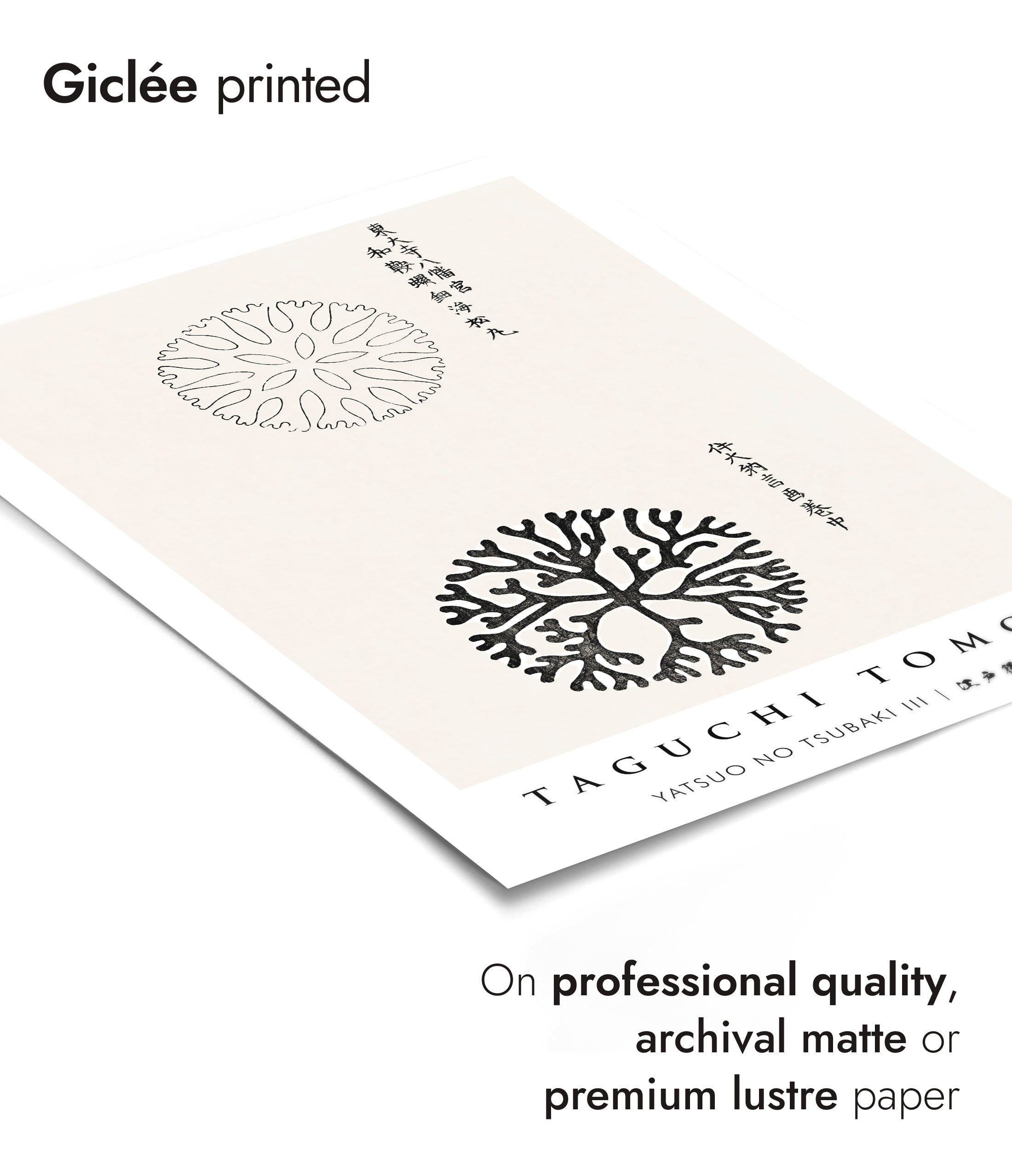 Yatsuo no Tsubaki III - Taguchi Tomoki | Japanese, Art | Framed Prints ...