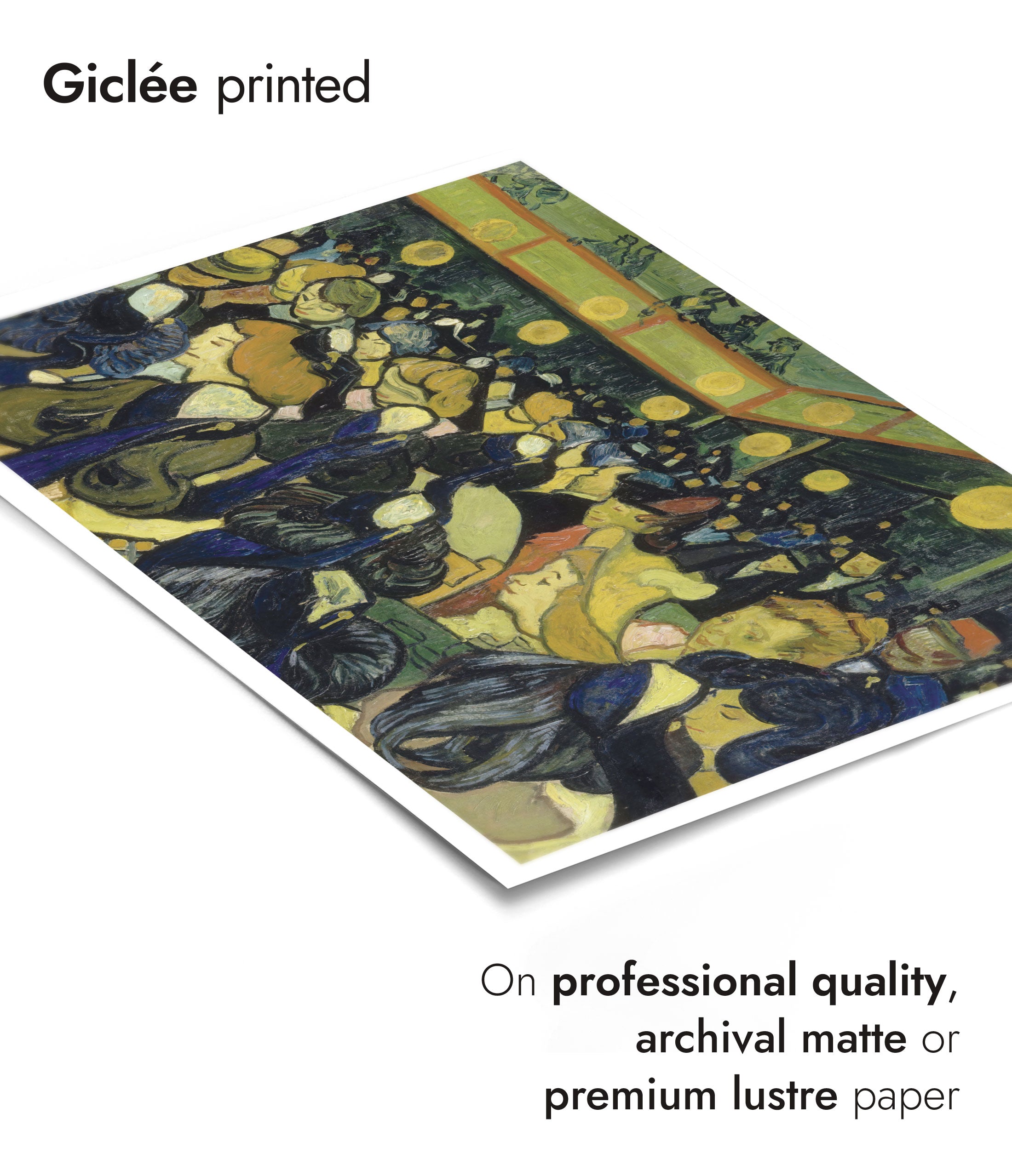 The Dance Hall in Arles - Vincent van Gogh | Art | Framed Prints ...