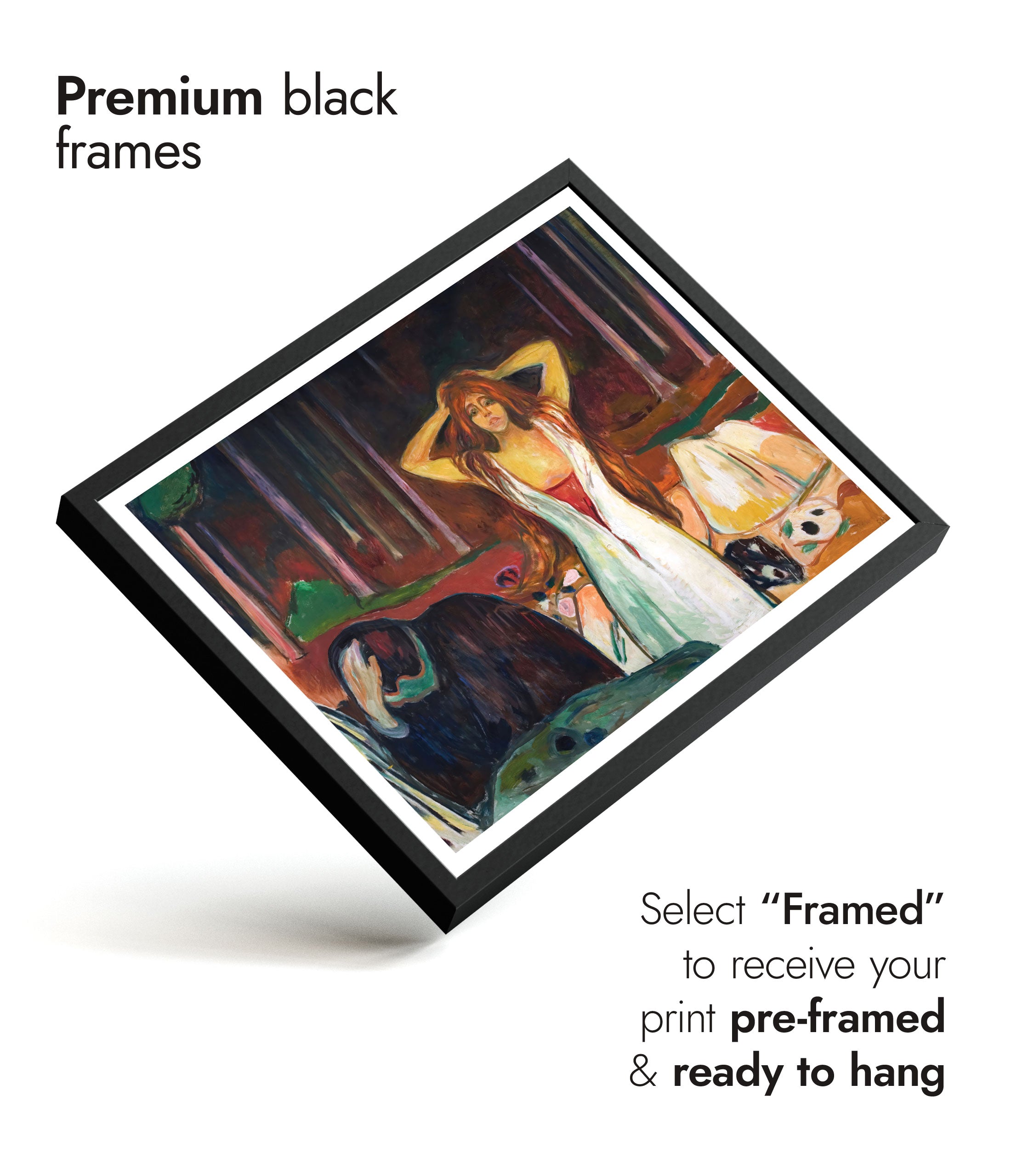 Ashes - Edvard Munch | Art | Framed Prints & Posters – Animato