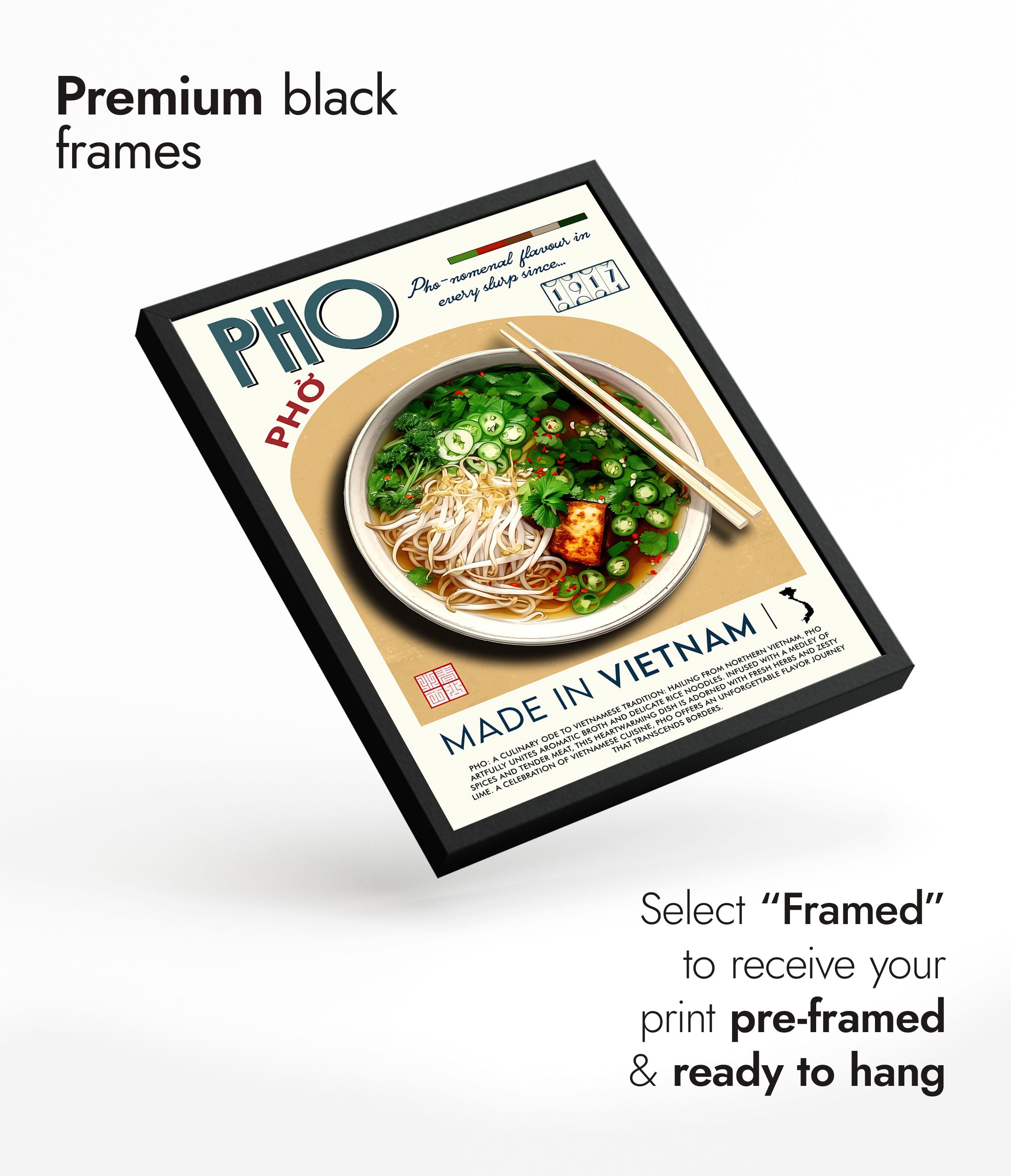 Pho - Vietnamese Cuisine | Vietnamese Cuisine | Framed Prints & Posters ...