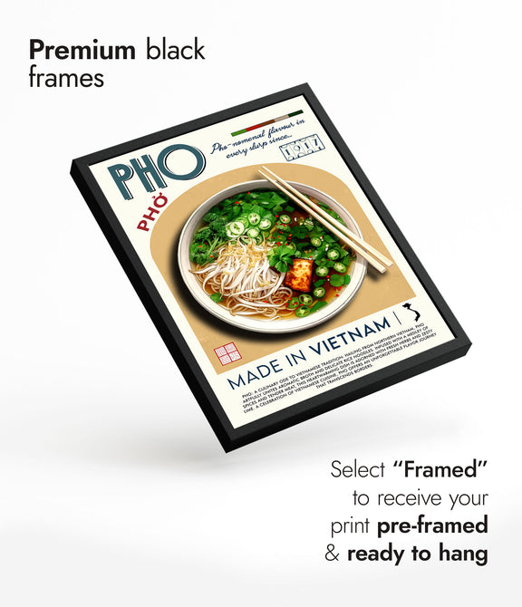 Pho - Vietnamese Cuisine | Vietnamese Cuisine | Framed Prints & Posters ...