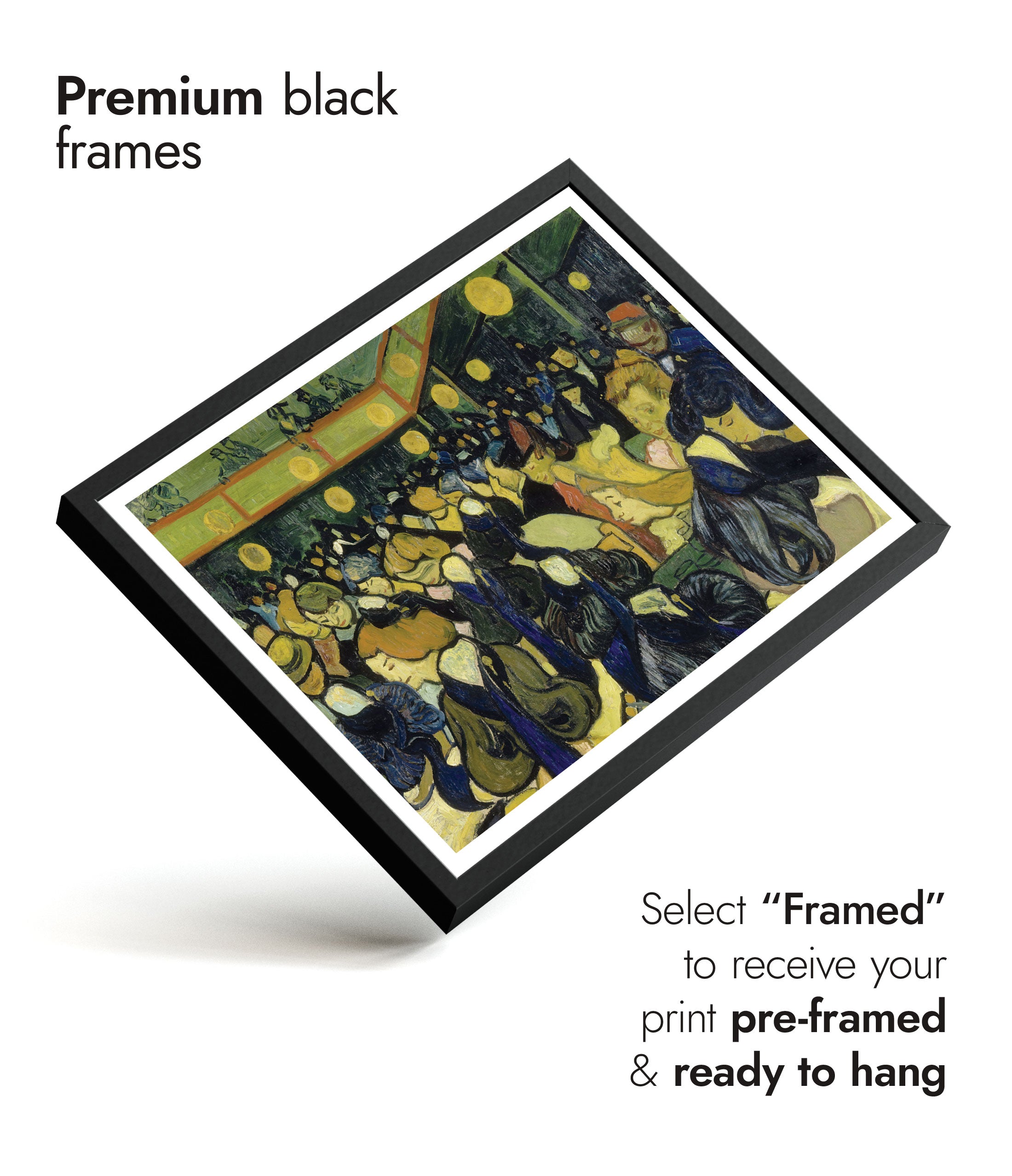 The Dance Hall in Arles - Vincent van Gogh | Art | Framed Prints ...