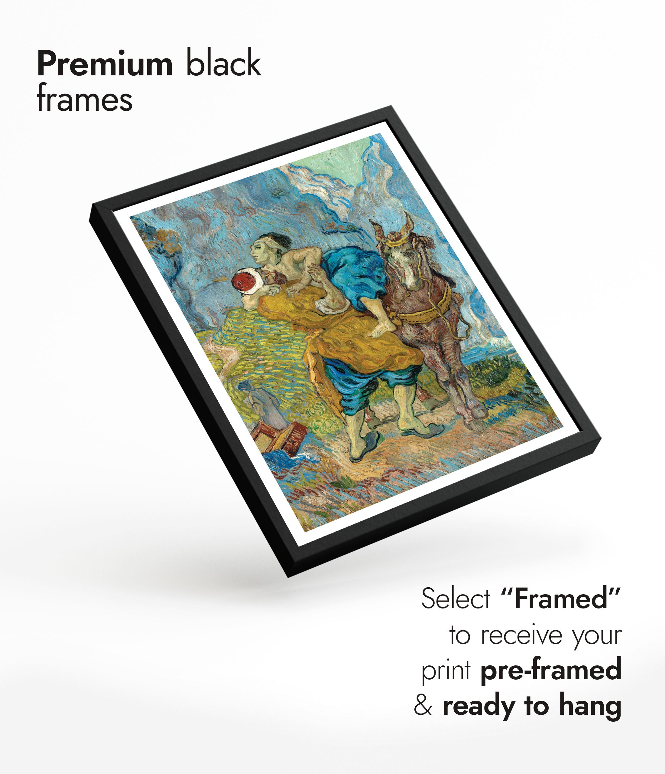 The Good Samaritan - Vincent van Gogh | Art | Framed Prints & Posters ...