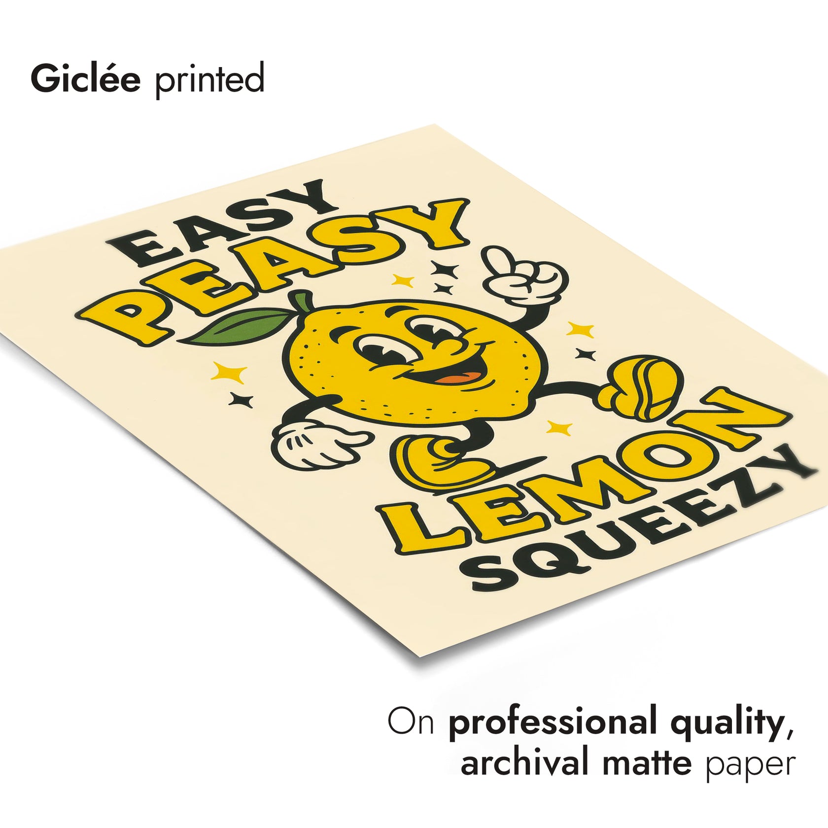 Easy Peasy | Vintage | Framed Prints & Posters – Animato