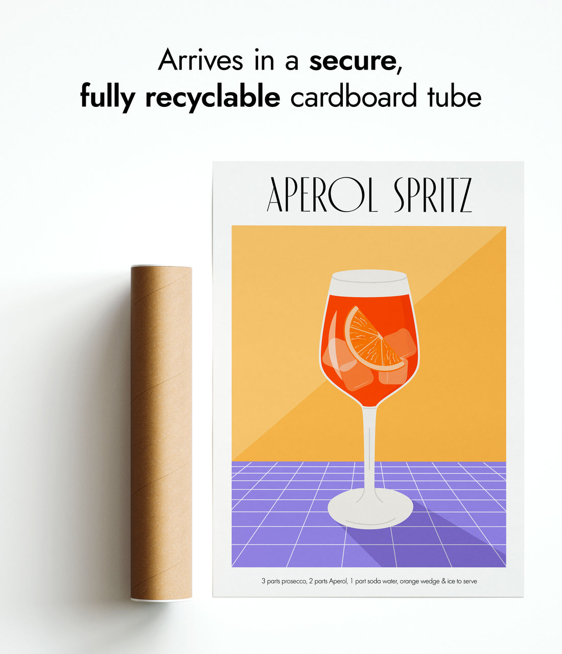 Aperol Spritz - Cocktails | Cocktails | Framed Prints & Posters – Animato