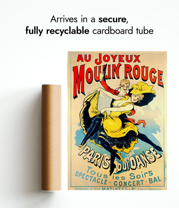 Moulin Rouge - Cabaret | Vintage Ads | Framed Prints & Posters – Animato