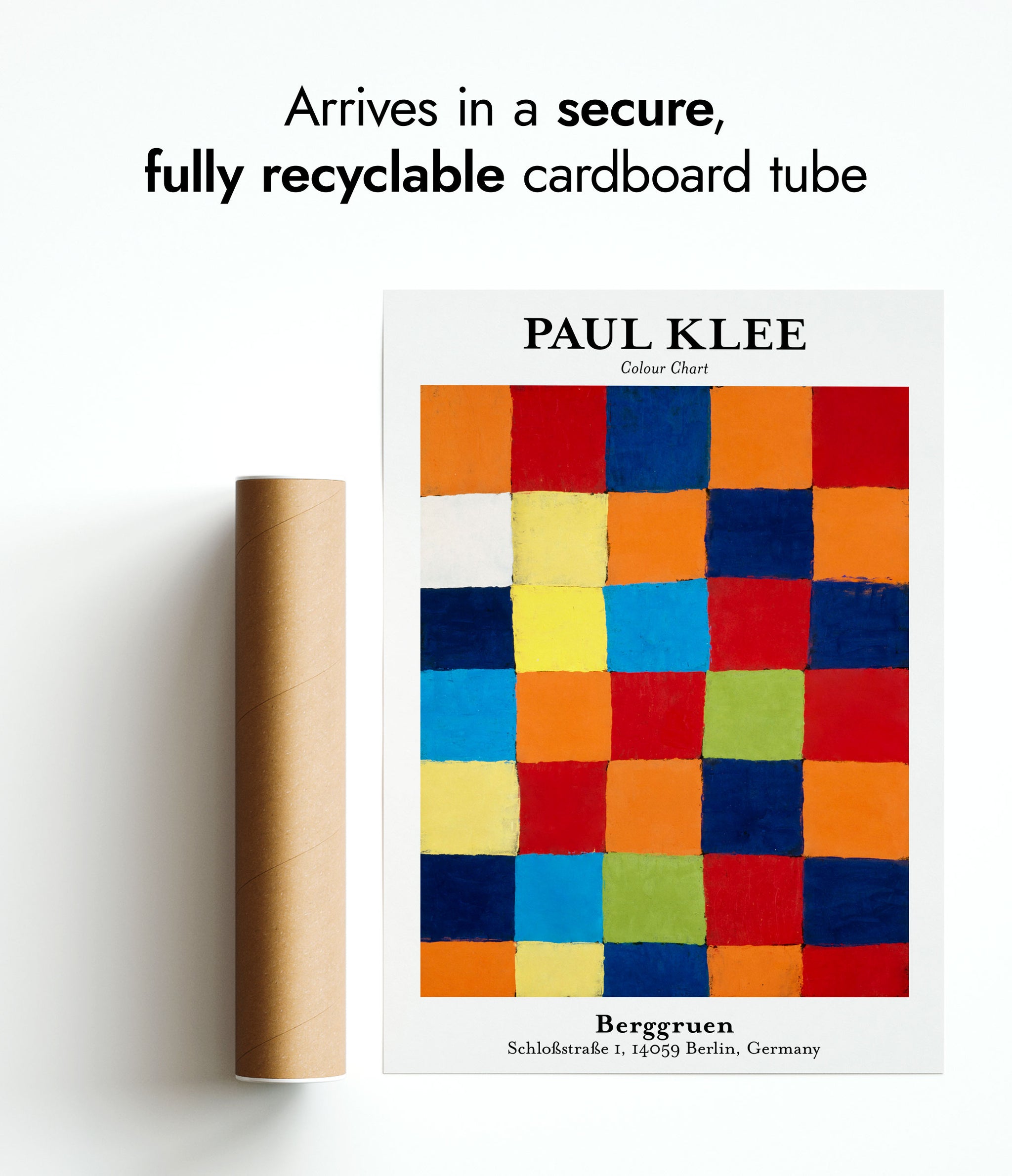 Colour Chart - Paul Klee | Art | Framed Prints & Posters – Animato