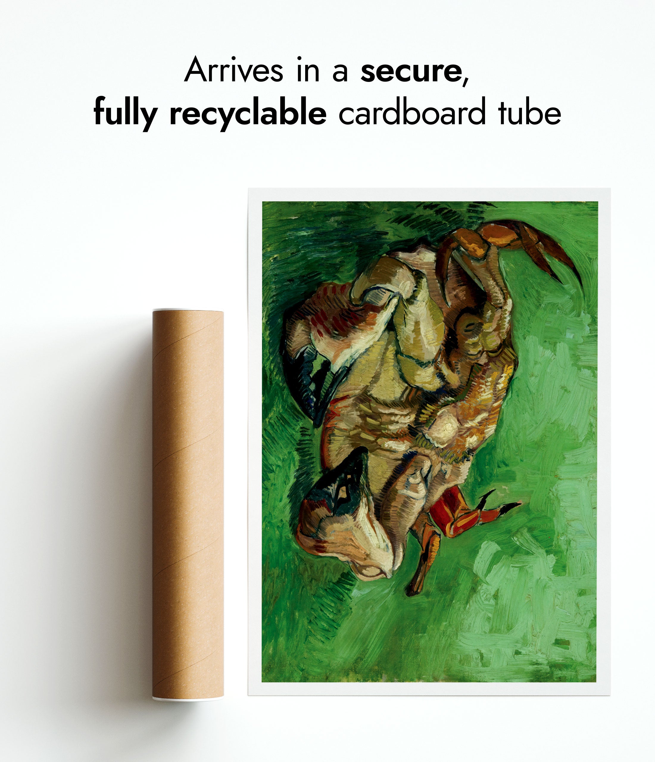 A Crab on its Back - Vincent van Gogh | Art | Framed Prints & Posters ...