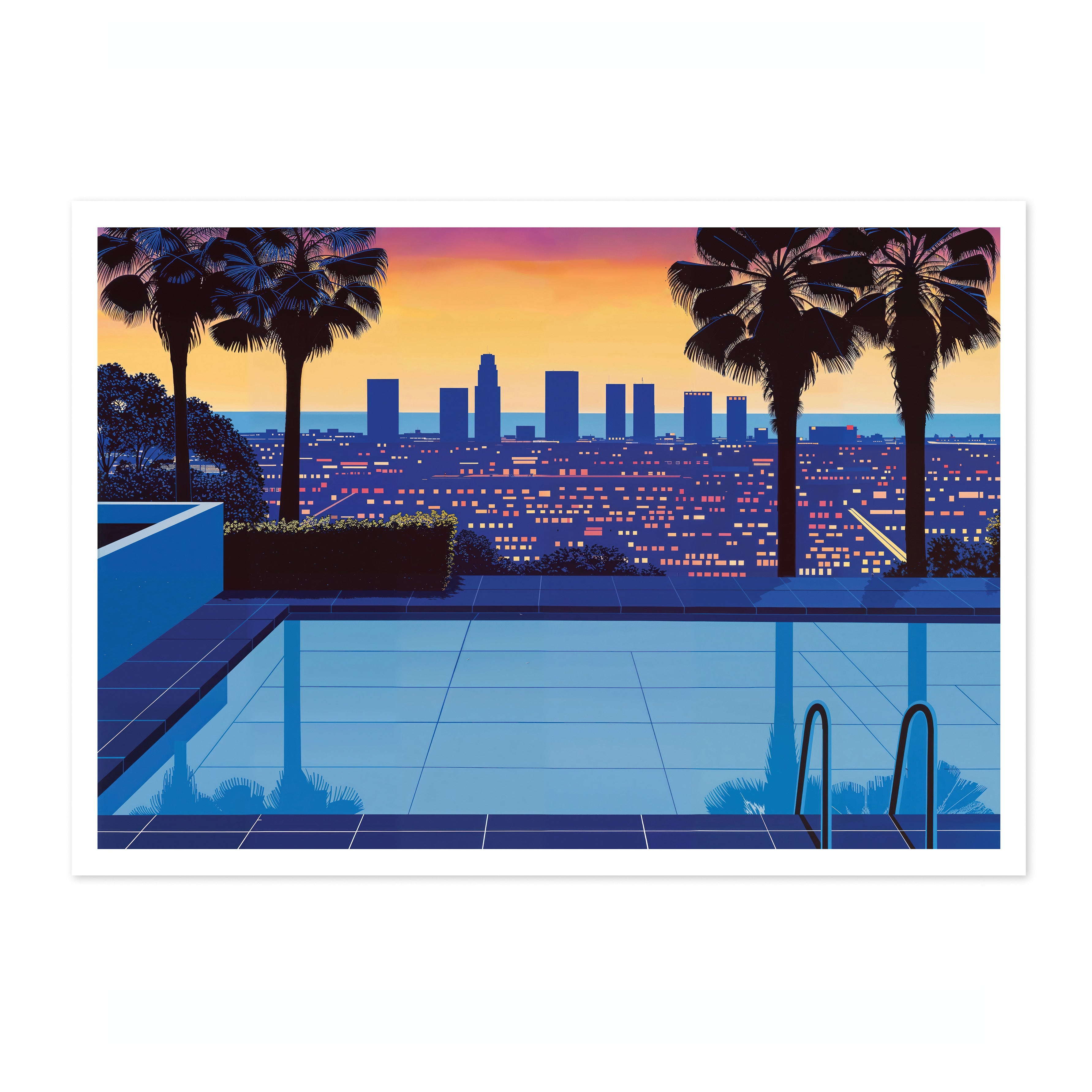 Rooftop Oasis | Art, Anime | Framed Prints & Posters – Animato