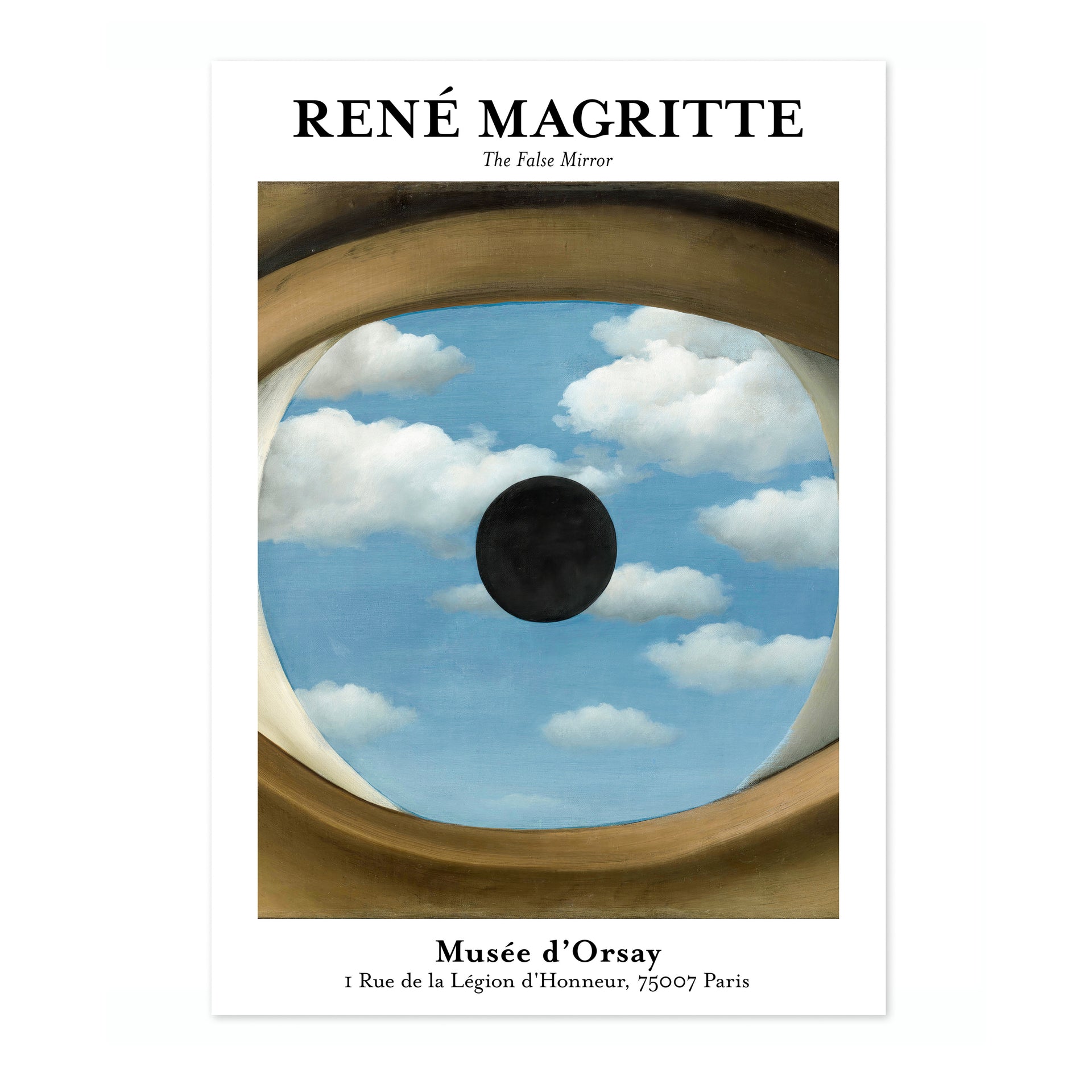 magritte false mirror analysis