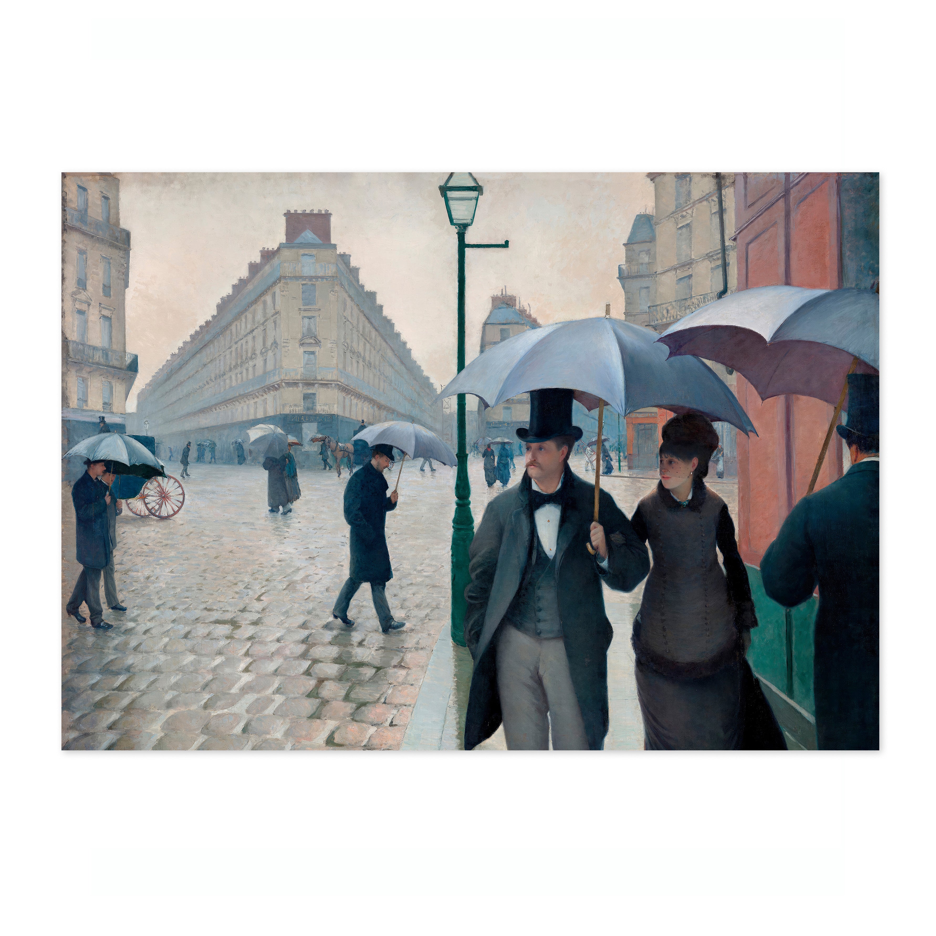 Paris Street Rainy Day - Gustave Caillebotte | Masterpieces | Framed ...