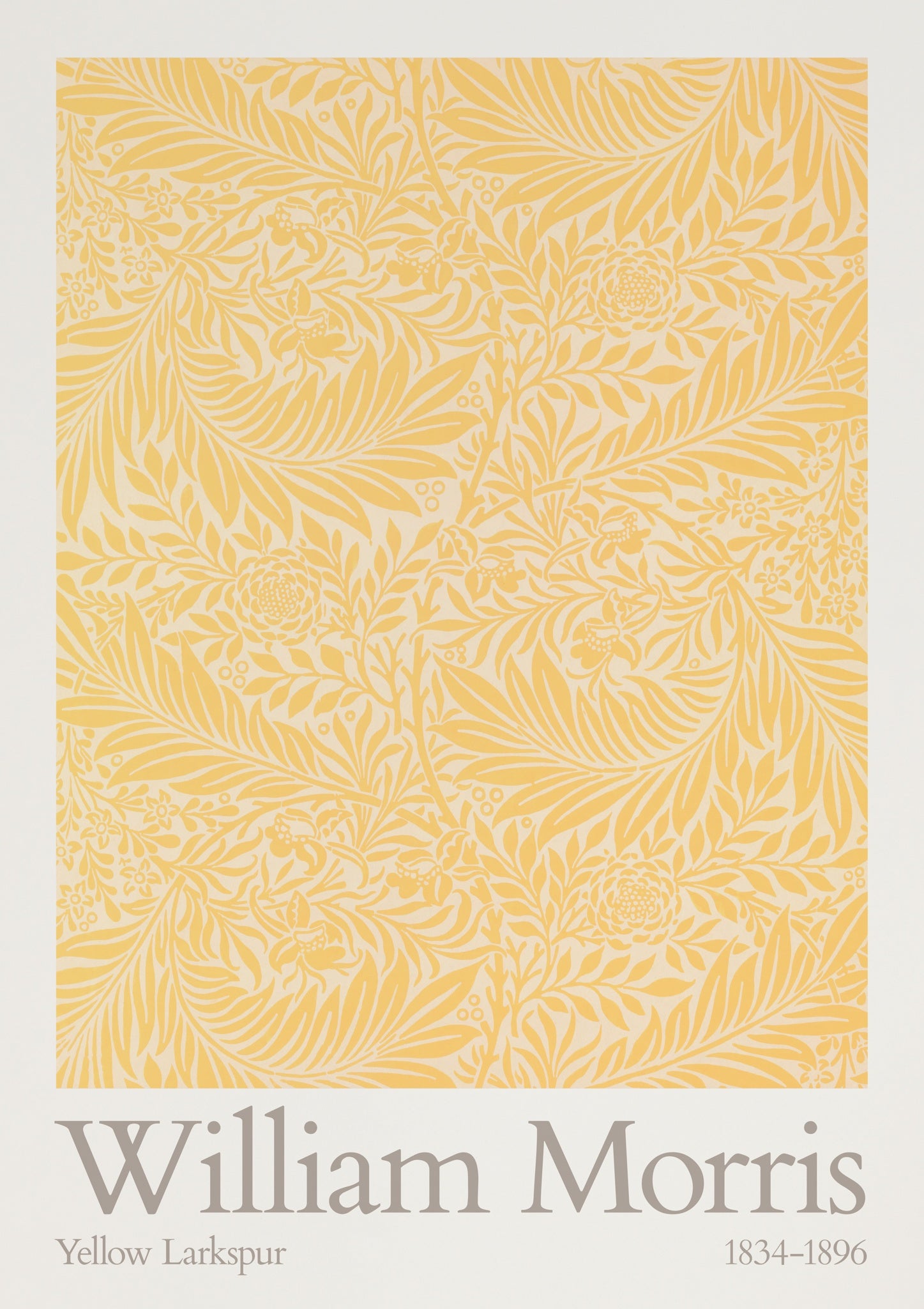 Yellow Larkspur - William Morris | Nature, Art | Framed Prints ...