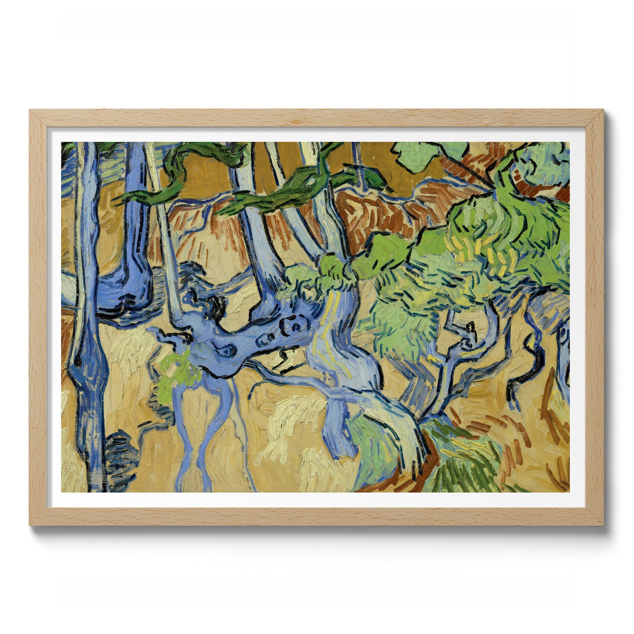 Tree Roots - Vincent van Gogh | Art | Framed Prints & Posters – Animato