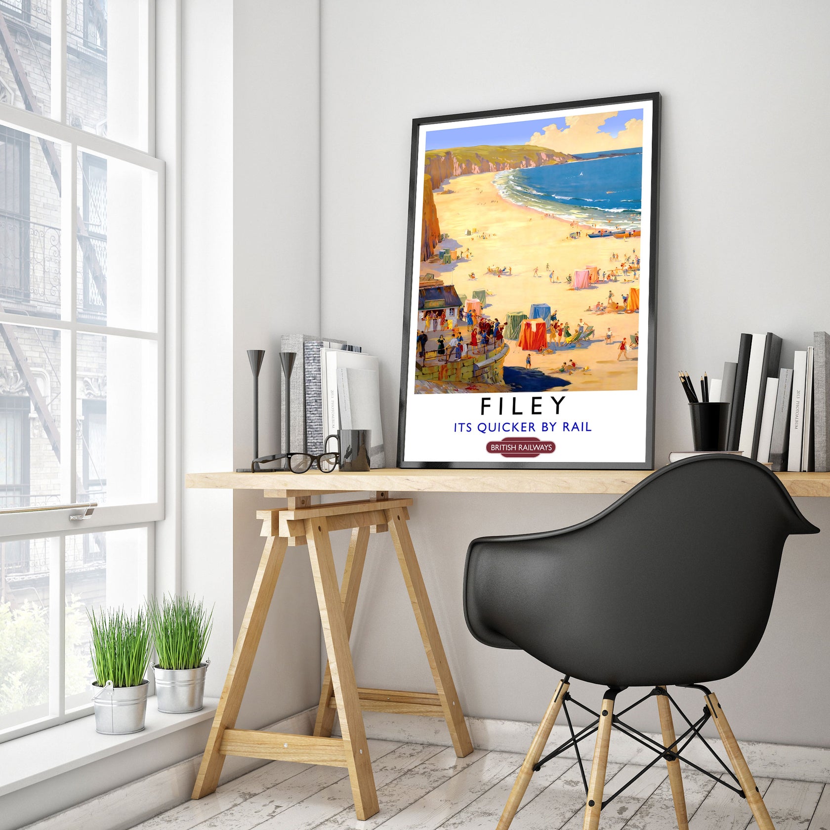 Filey - British Railways | UK Travel | Framed Prints & Posters – Animato
