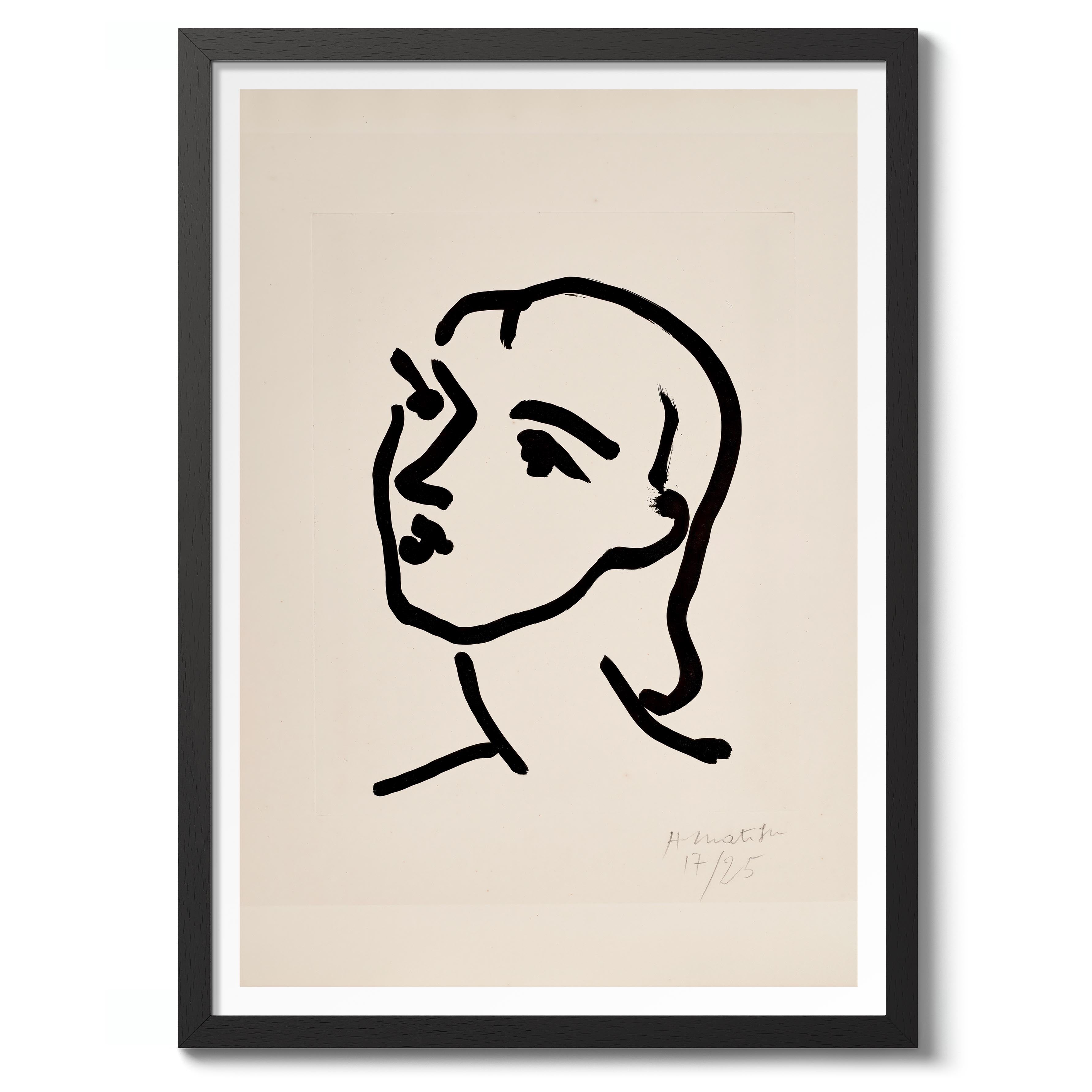 Nadia with Straight Hair - Henri Matisse | Art | Framed Prints ...
