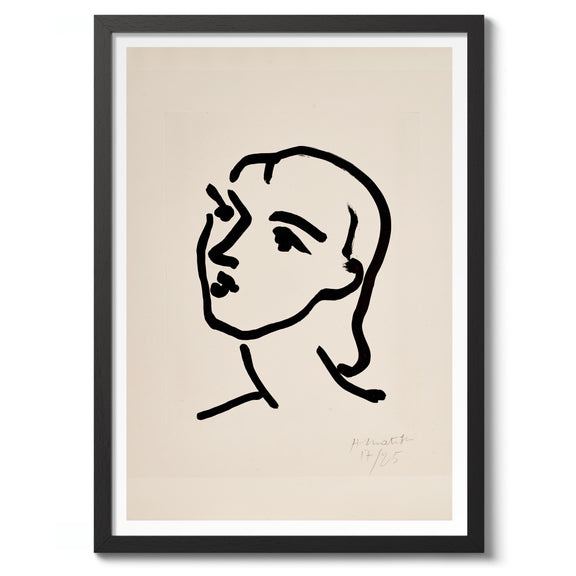 Nadia with Straight Hair - Henri Matisse | Art | Framed Prints ...