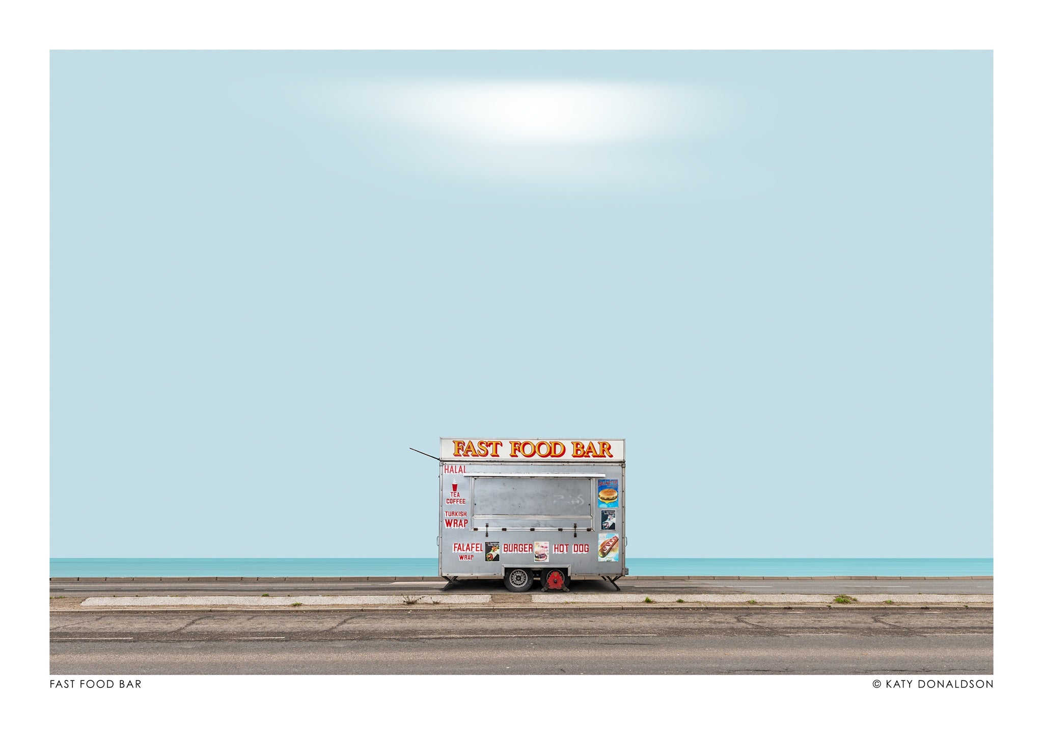 Fast Food Bar - Katy Donaldson | | Framed Prints & Posters – Animato