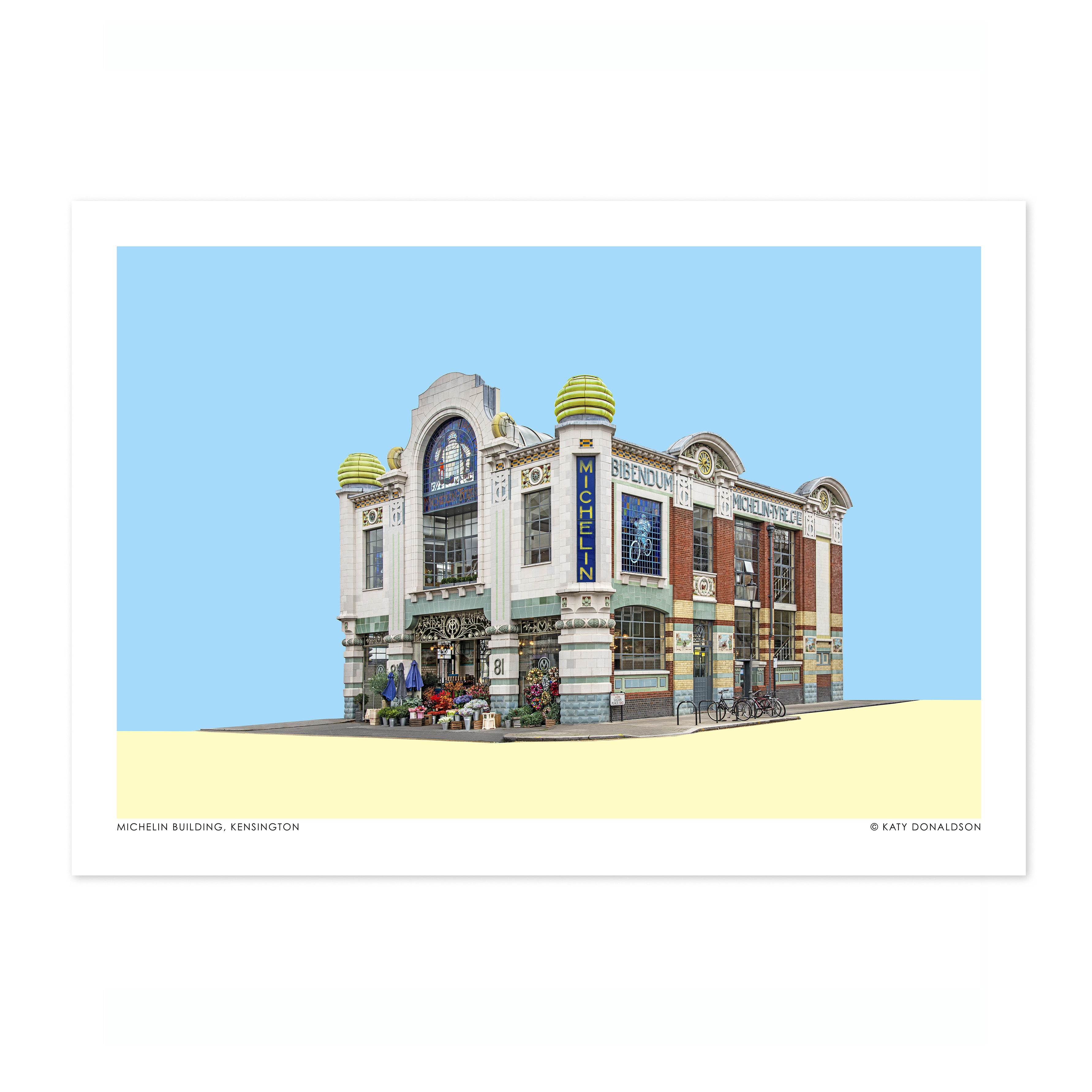 Michelin Building - Katy Donaldson | | Framed Prints & Posters – Animato
