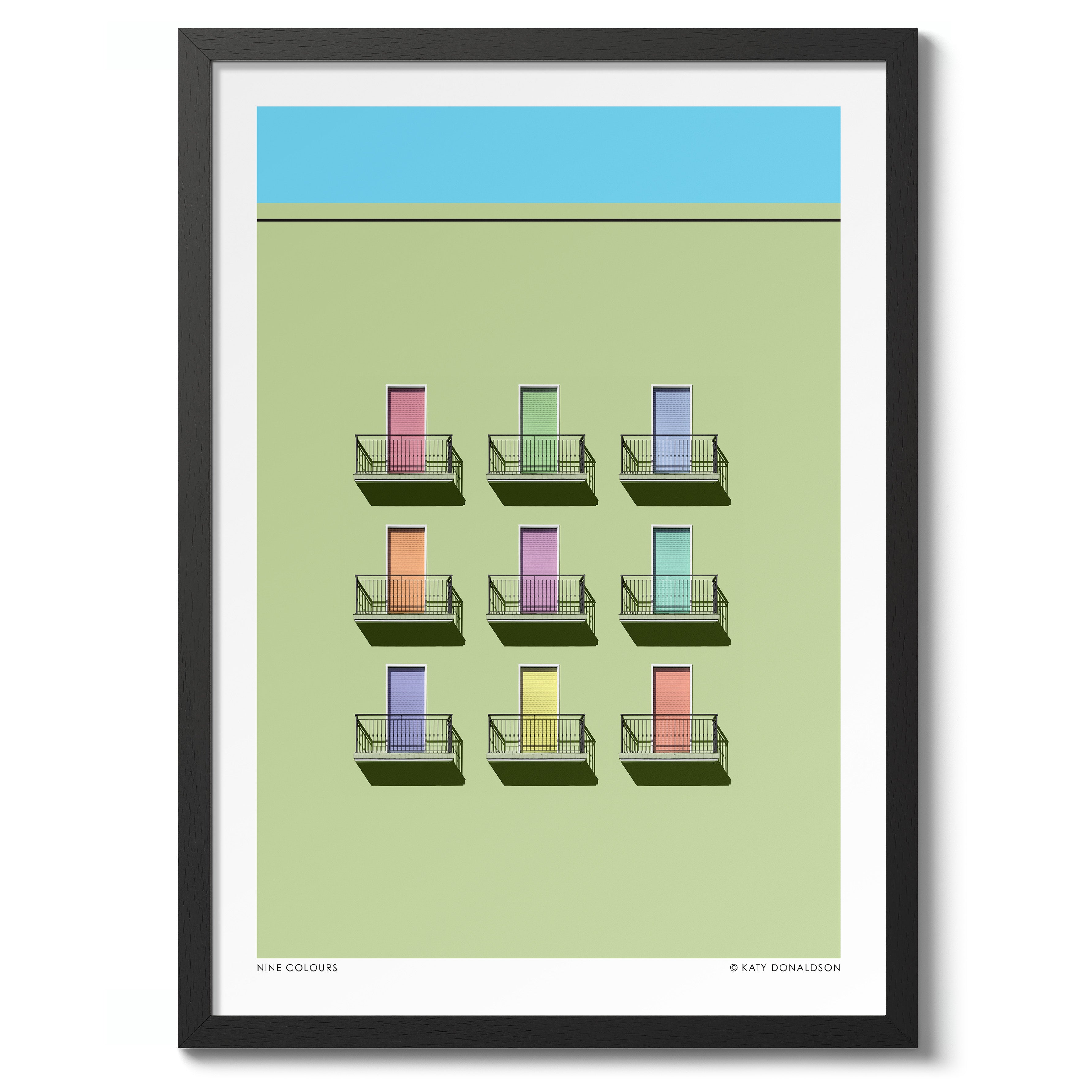 Nine Colours - Katy Donaldson | Framed Prints & Posters – Animato