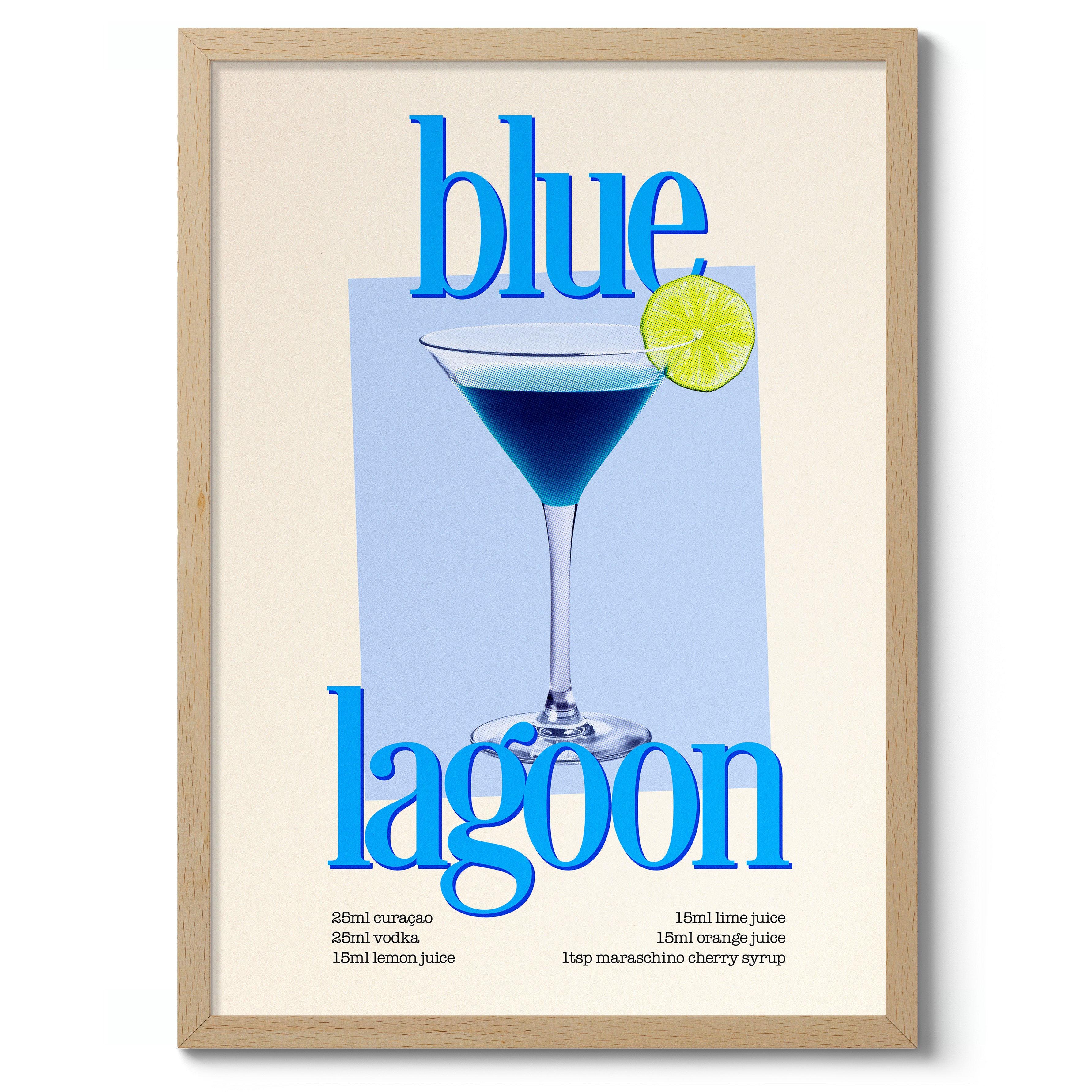Blue Lagoon | Food & Drink | Framed Prints & Posters – Animato