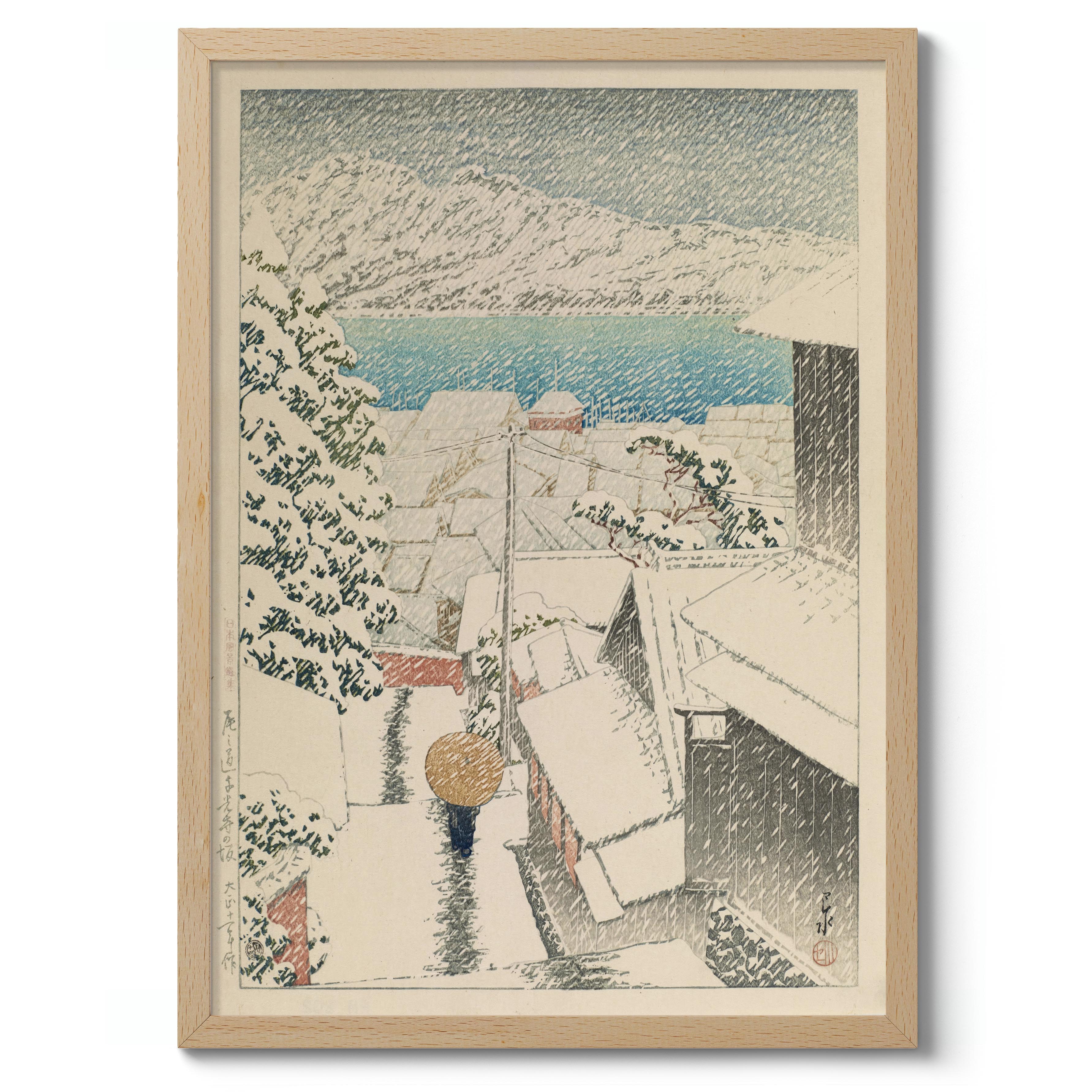 Slope at Senko Temple, Onomichi | Japanese | Framed Prints & Posters ...