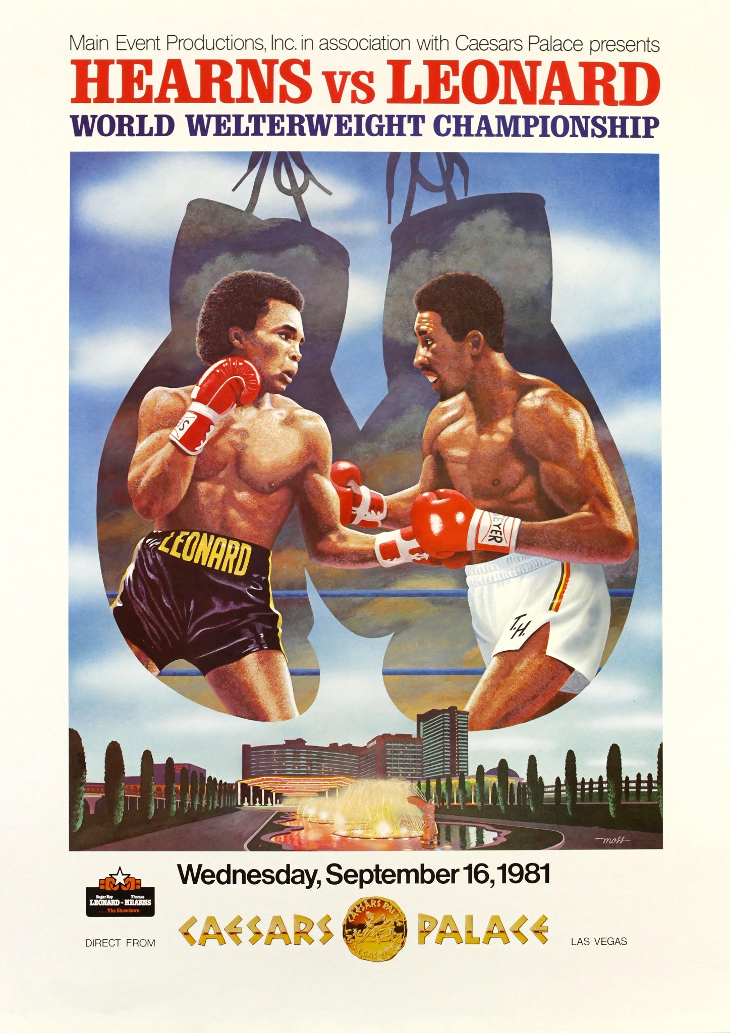 Hearns vs Leonard - 1981 | Sports | Framed Prints & Posters – Animato