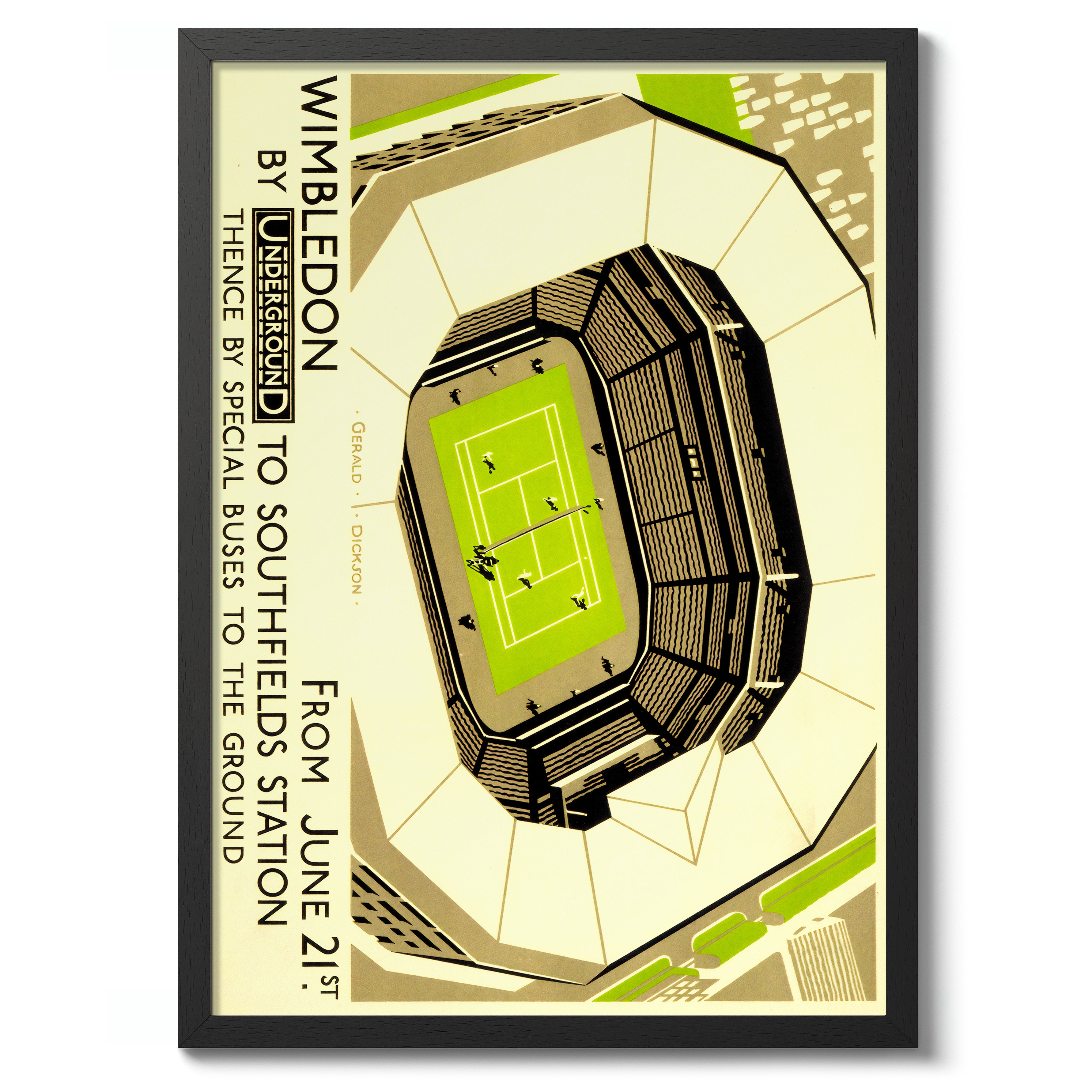 Wimbledon Stadium - 1925 | Sports | Framed Prints & Posters – Animato