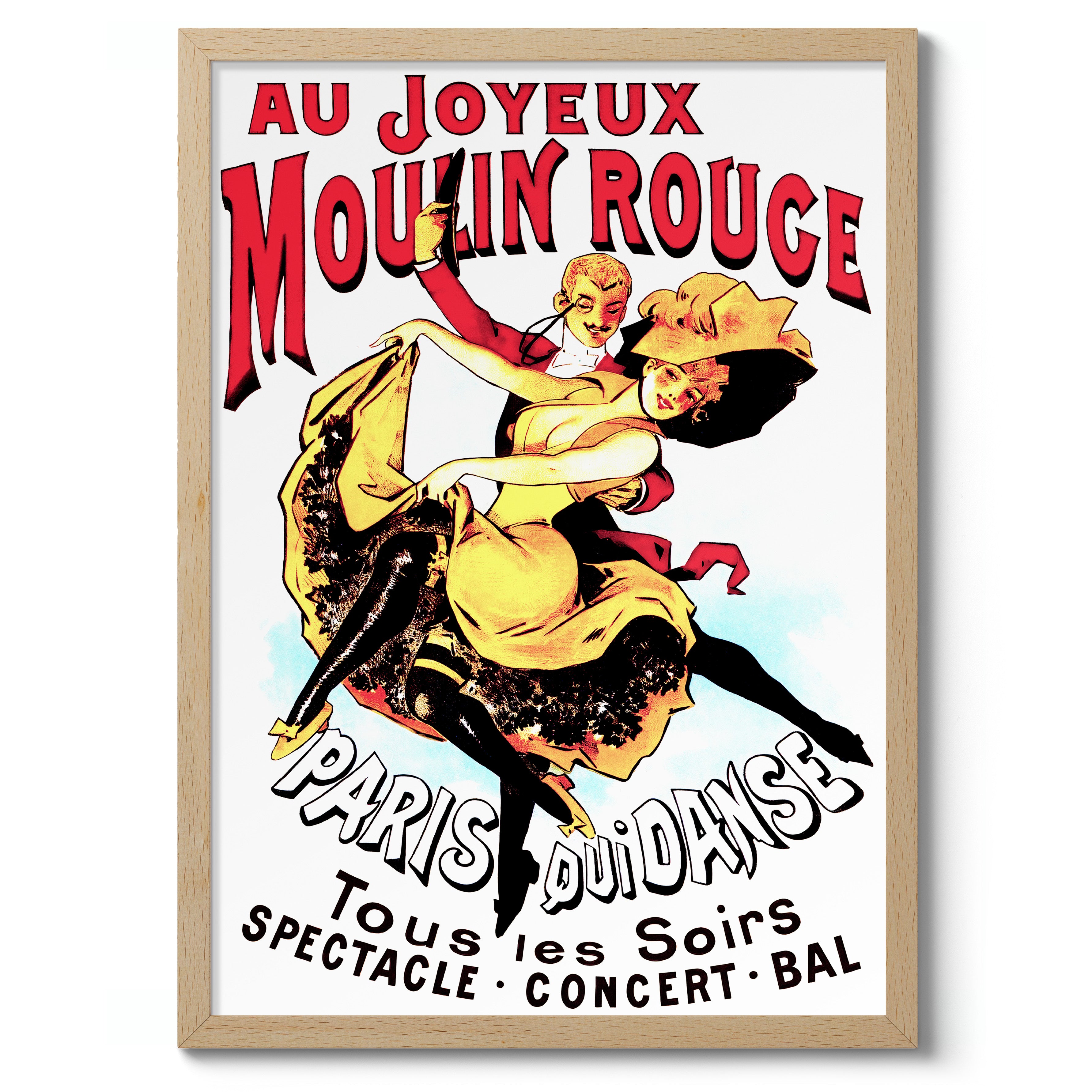 Mulan Rouge - Cabaret | Vintage Ads | Framed Prints & Posters – Animato
