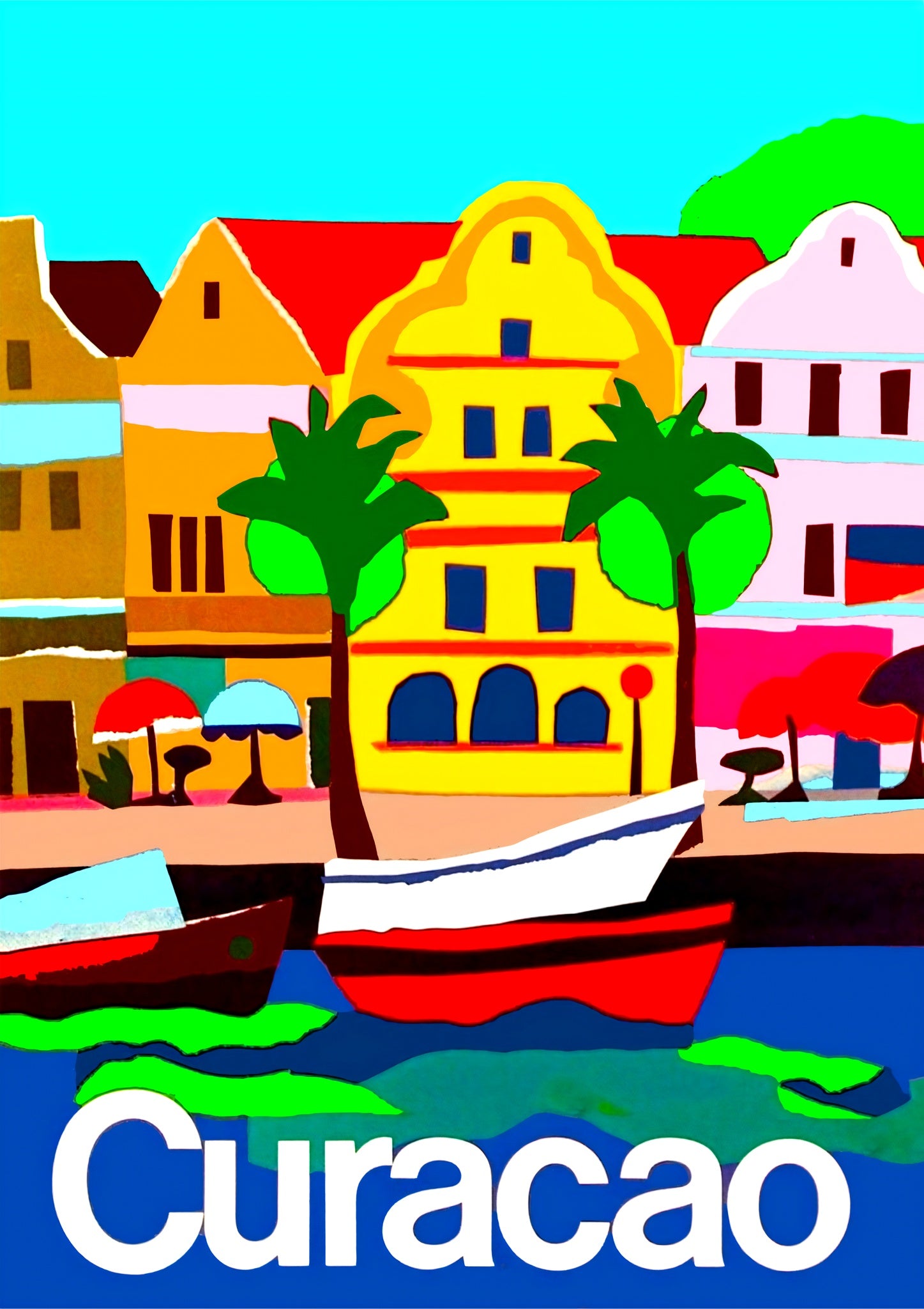 Curacao - Vintage Travel | Framed Prints & Posters – Animato