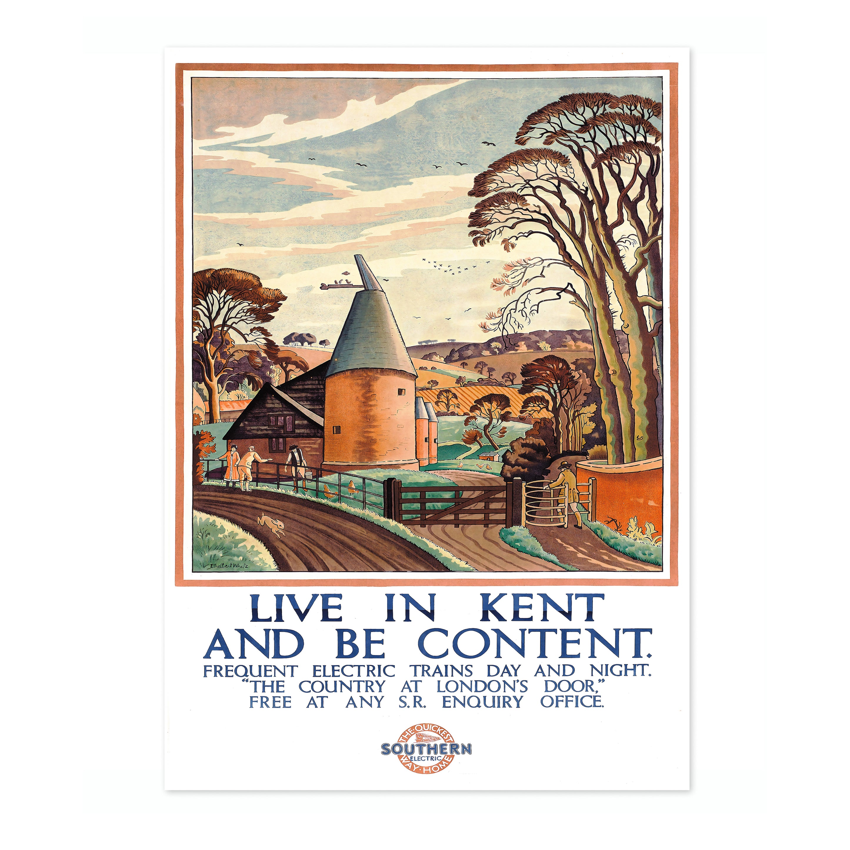 Live in Kent - British Railways | UK Travel | Framed Prints & Posters ...
