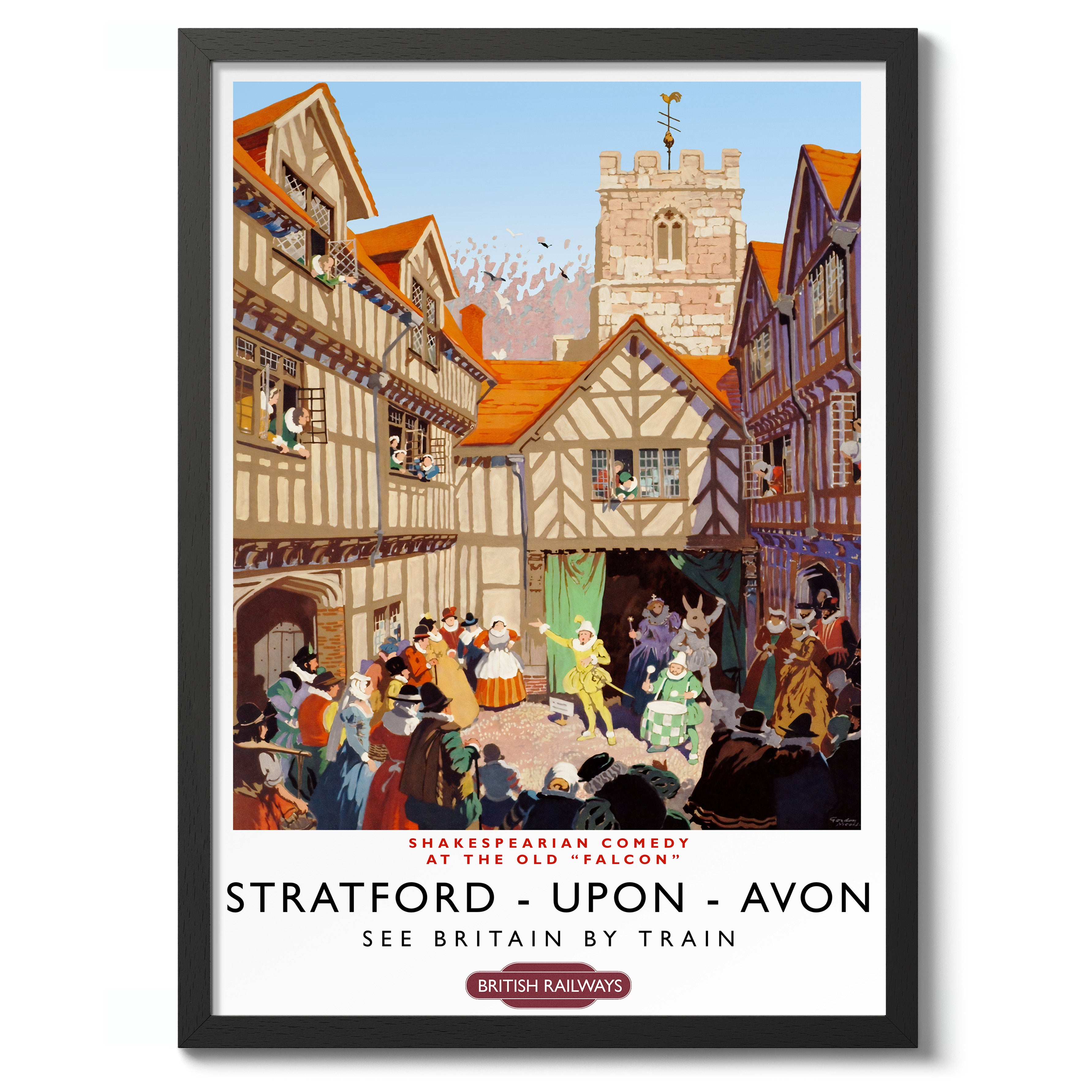 Stratford-upon-Avon - British Railways | UK Travel | Framed Prints ...