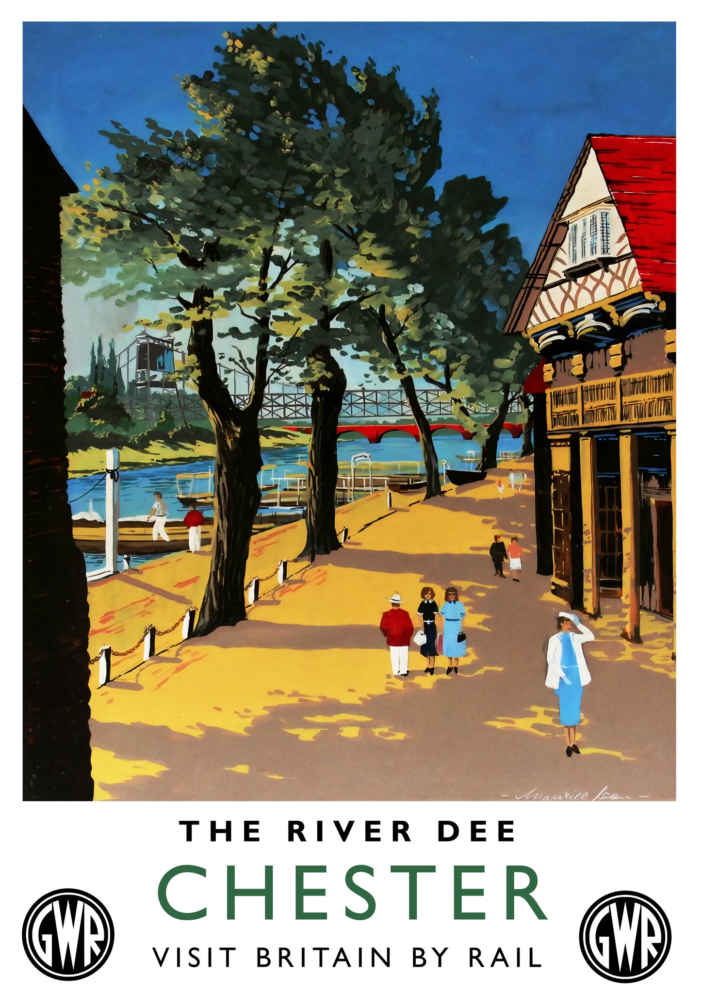 Chester - British Railways | UK Travel | Framed Prints & Posters – Animato