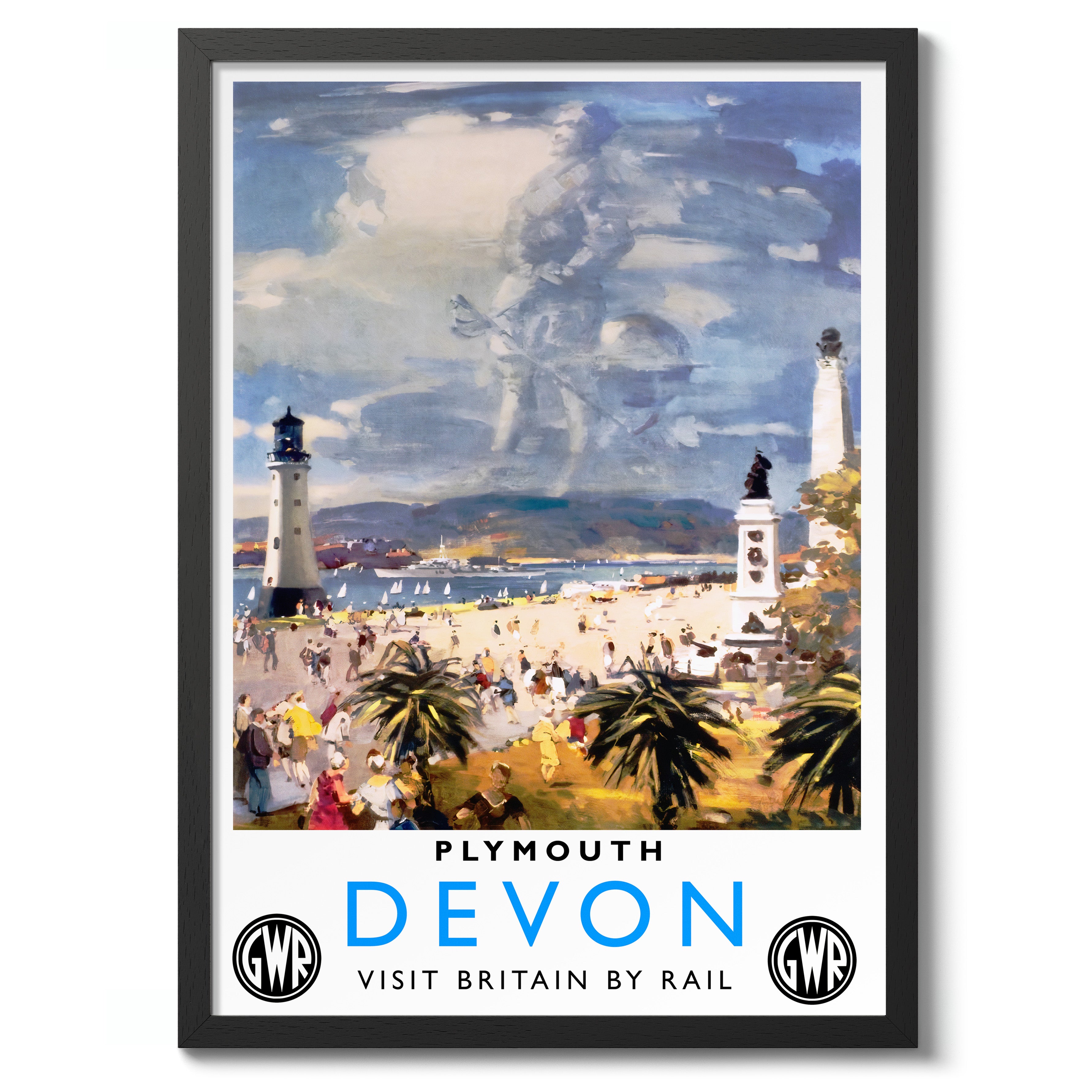 Plymouth, Devon - British Railways | UK Travel | Framed Prints ...