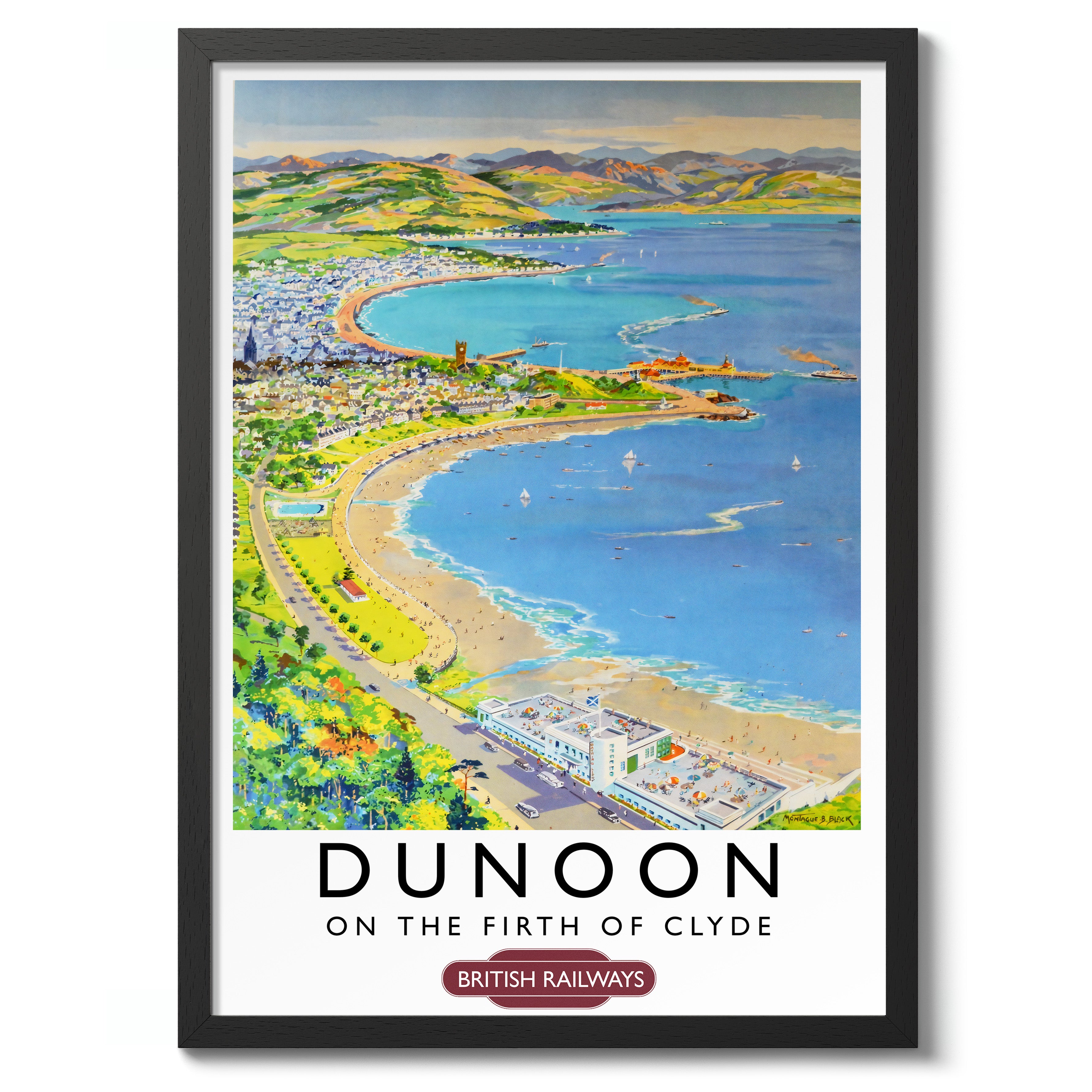 Dunoon - Scotland Railways | UK Travel | Framed Prints & Posters – Animato