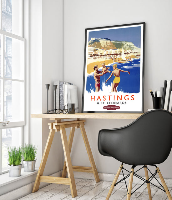 Hastings - British Railways | UK Travel | Framed Prints & Posters – Animato