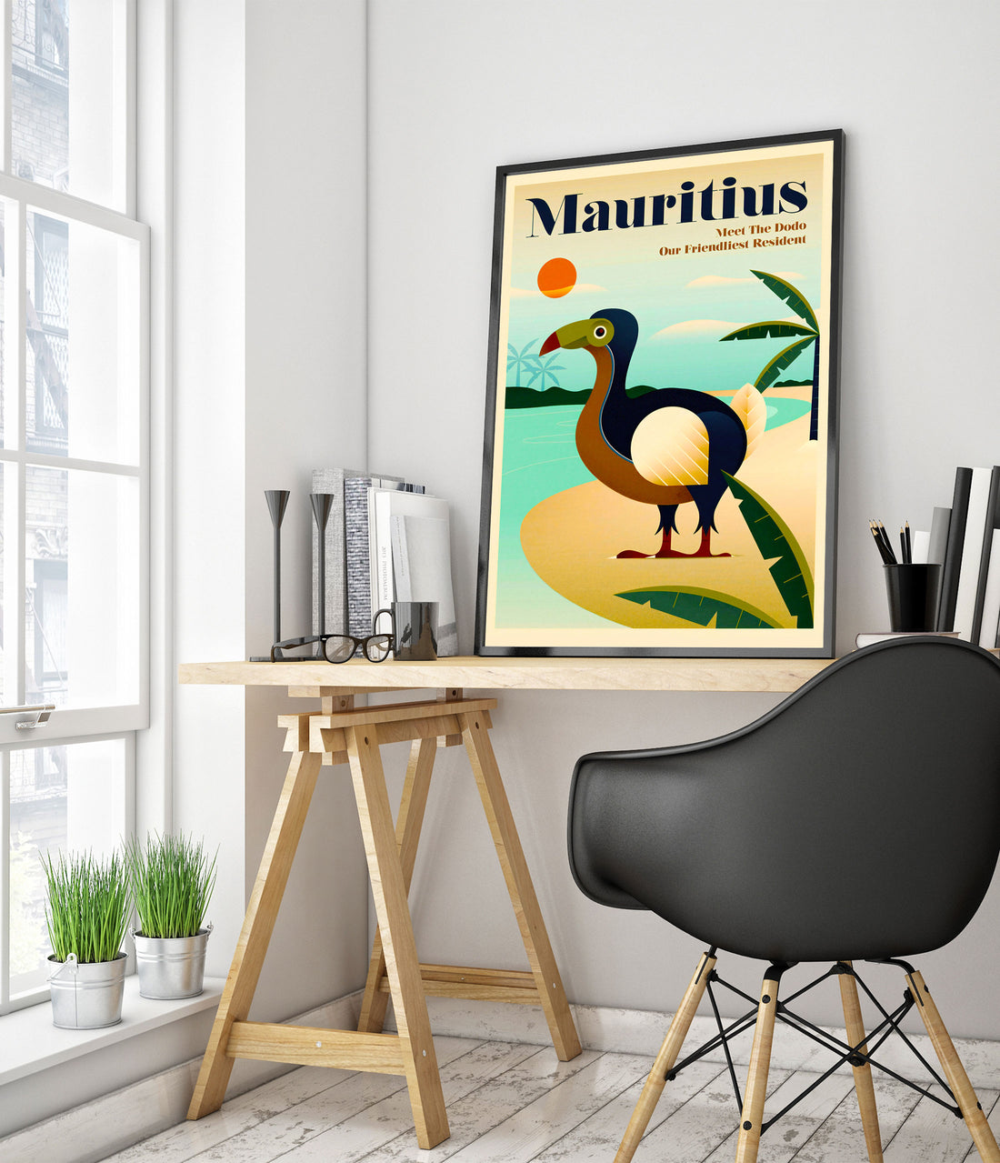 Mauritius, Africa - Vintage Travel | Framed Prints & Posters – Animato