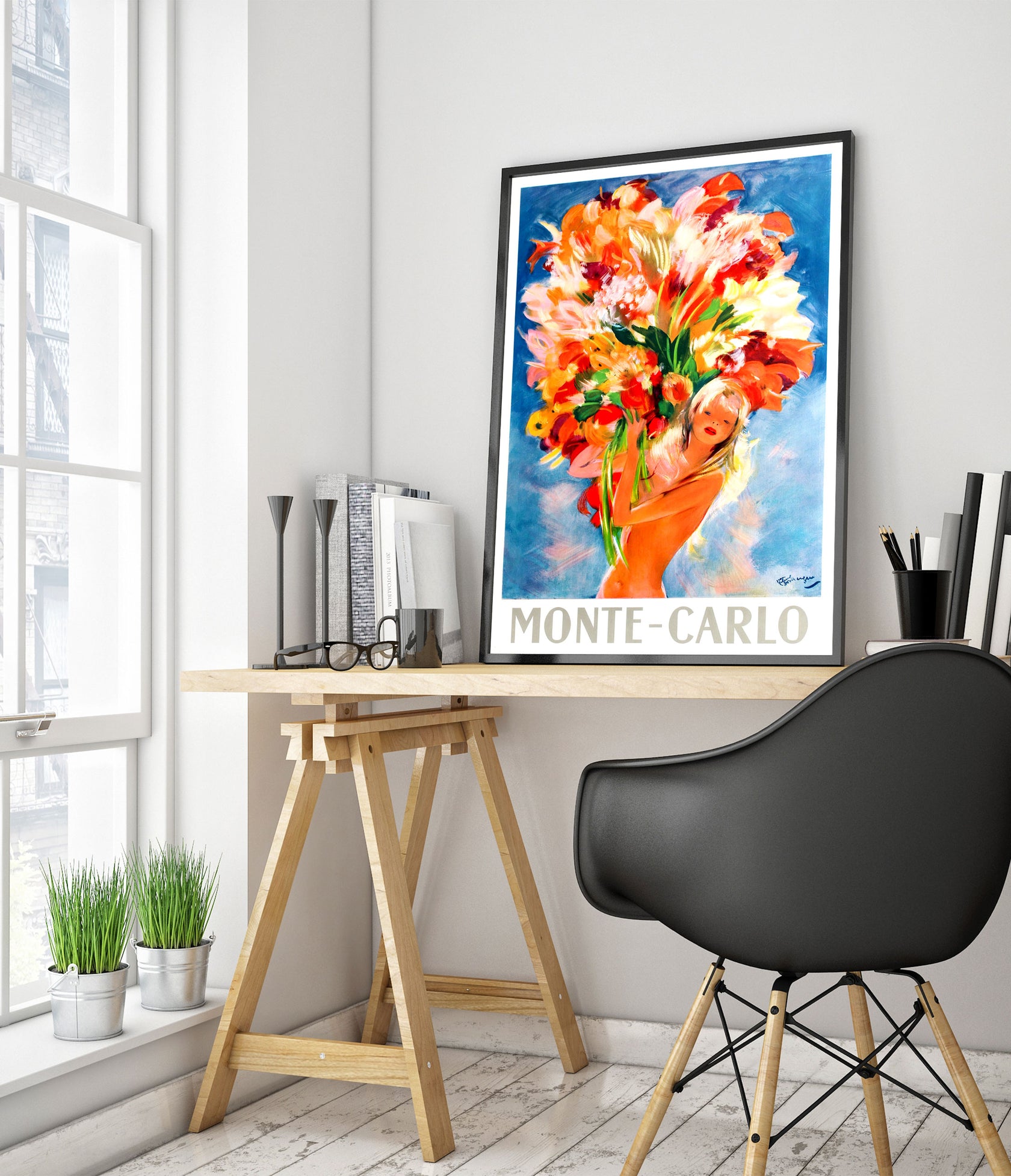 Monte Carlo, Monaco - Vintage Travel | Framed Prints & Posters – Animato