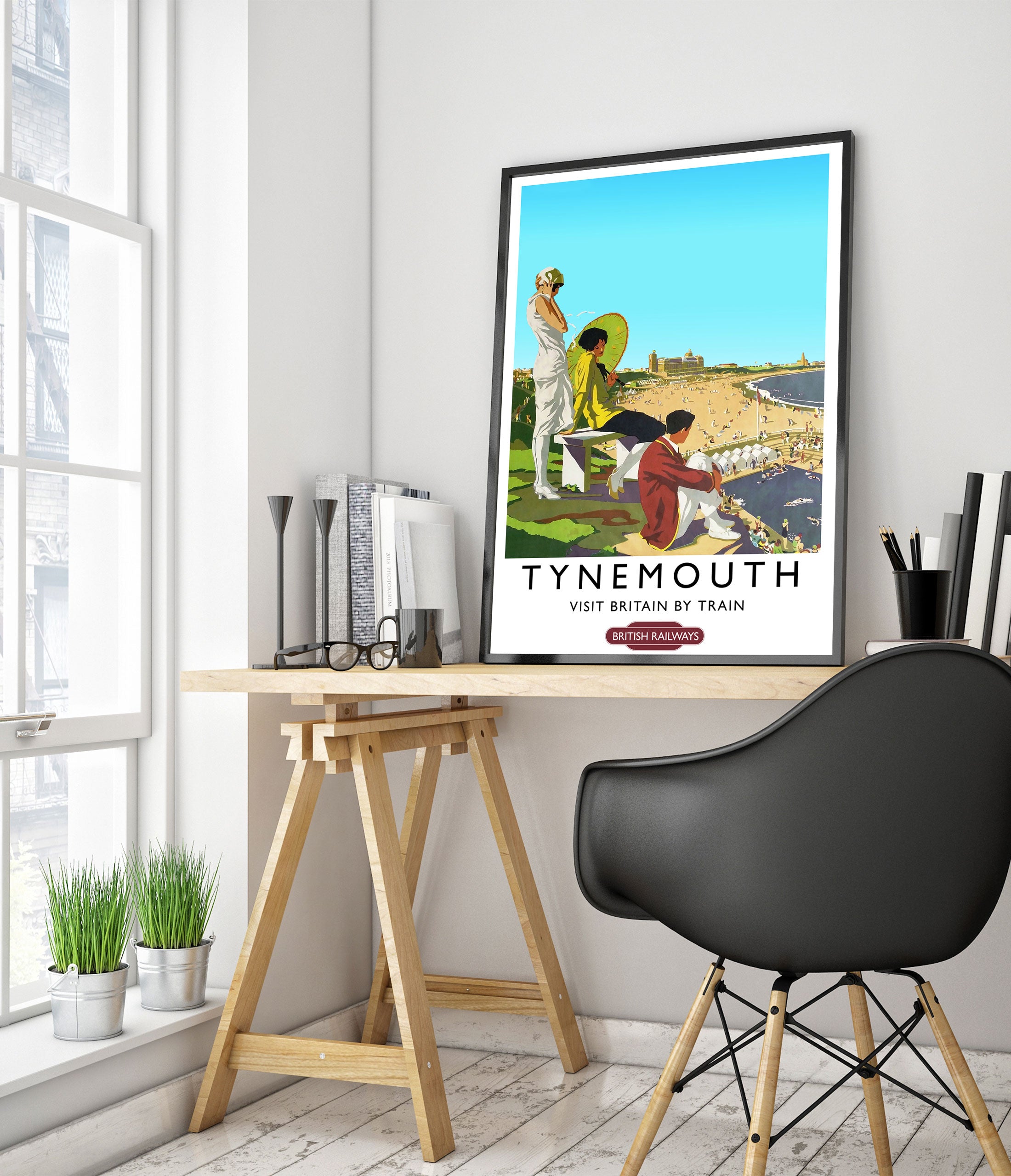 Tynemouth - British Railways | UK Travel | Framed Prints & Posters ...