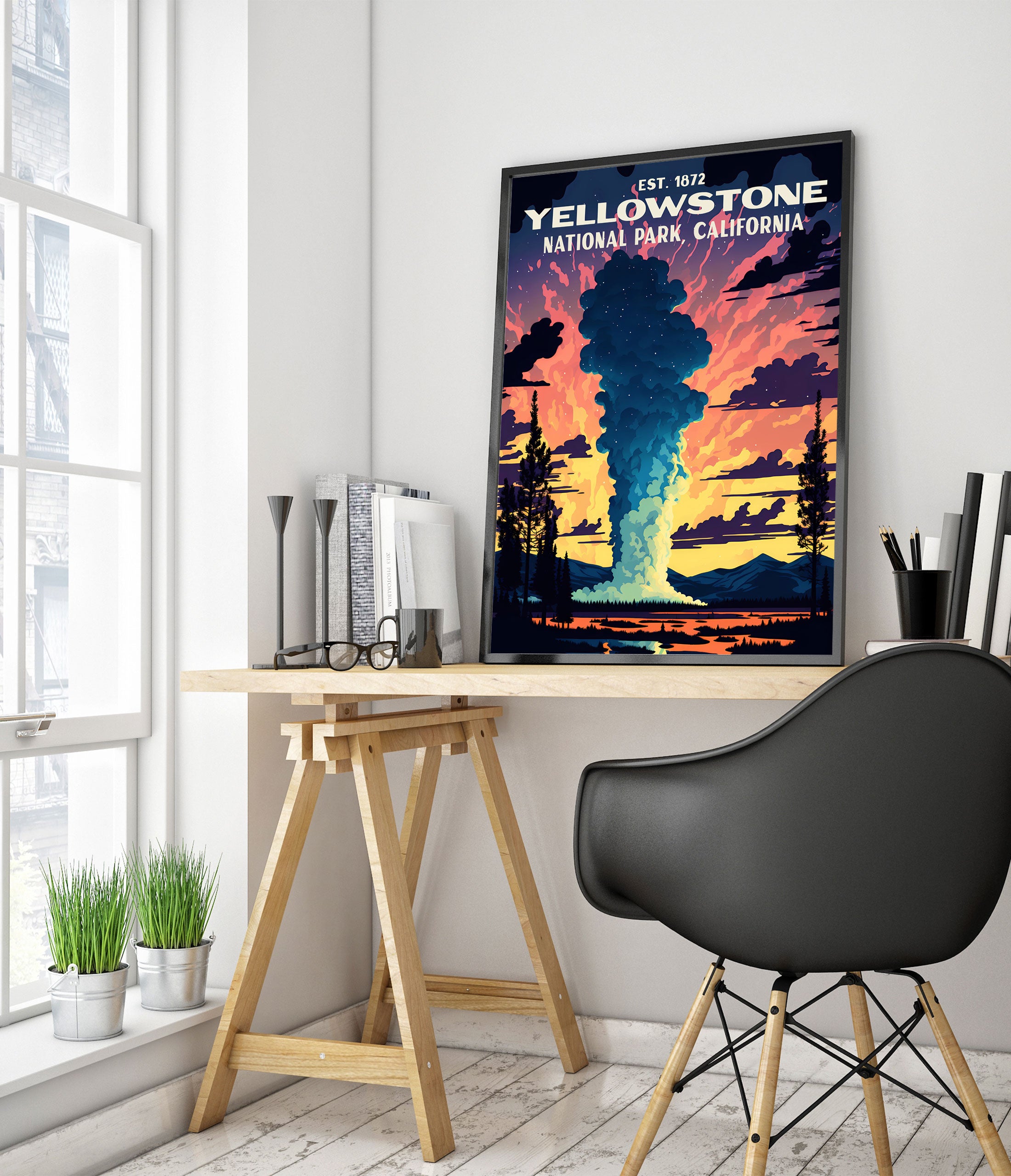 Yellowstone, California - National Parks | Travel | Framed Prints ...