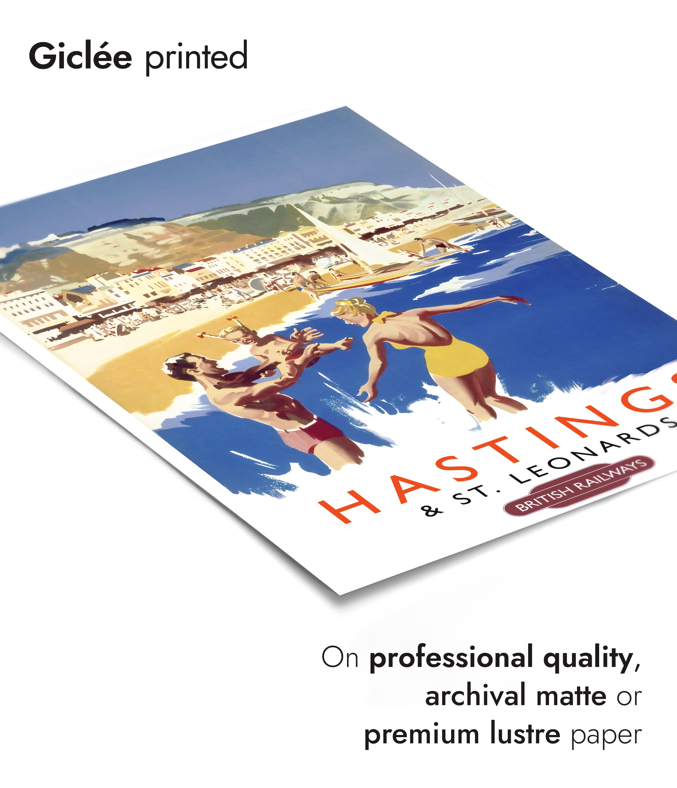 Hastings - British Railways | UK Travel | Framed Prints & Posters – Animato