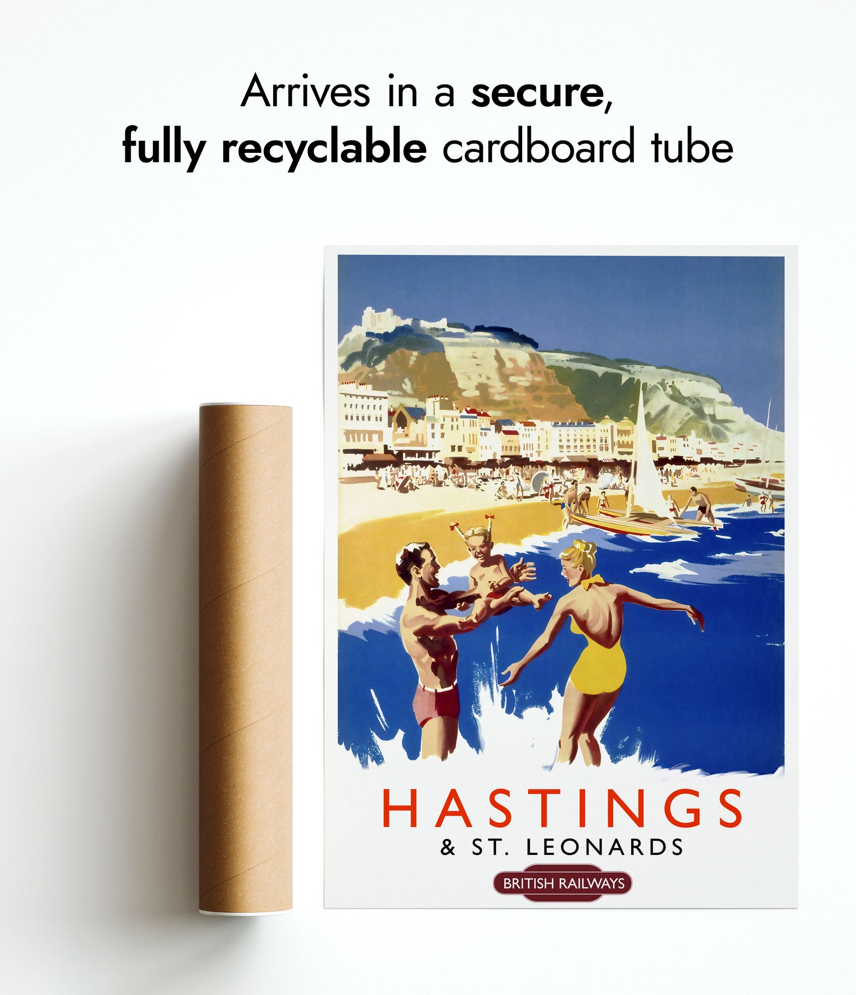 Hastings - British Railways | UK Travel | Framed Prints & Posters – Animato